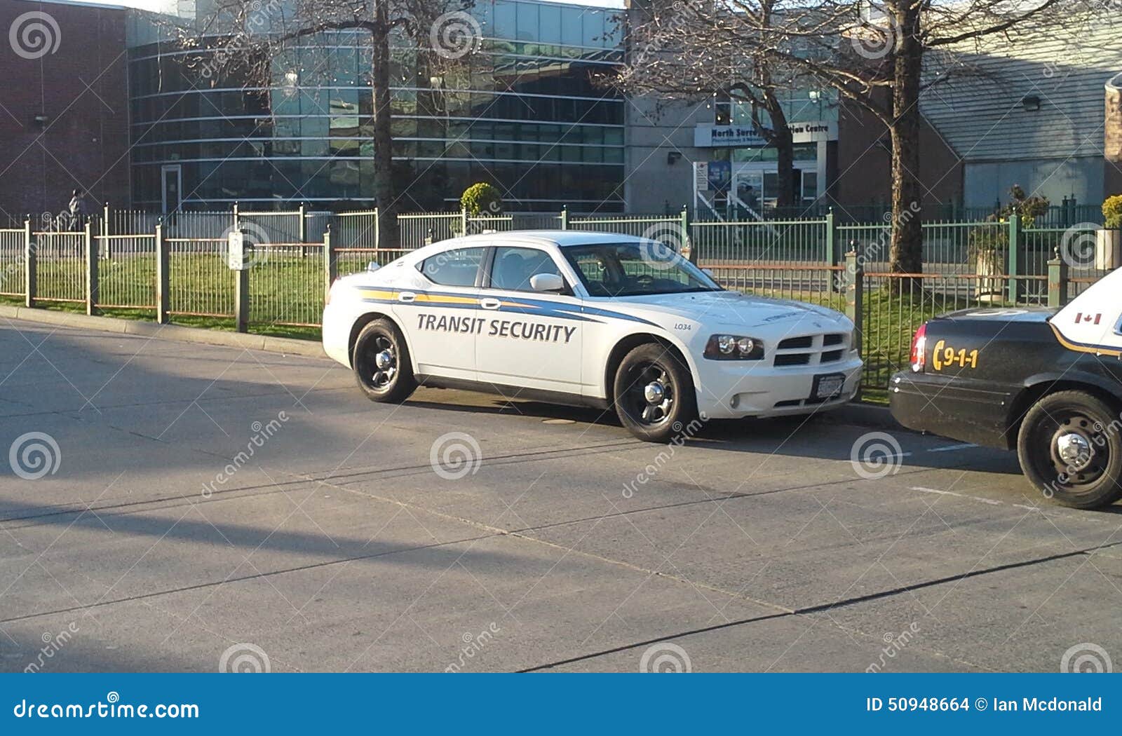 Transit Security Car editorial stock image. Image of vancouver - 50948664
