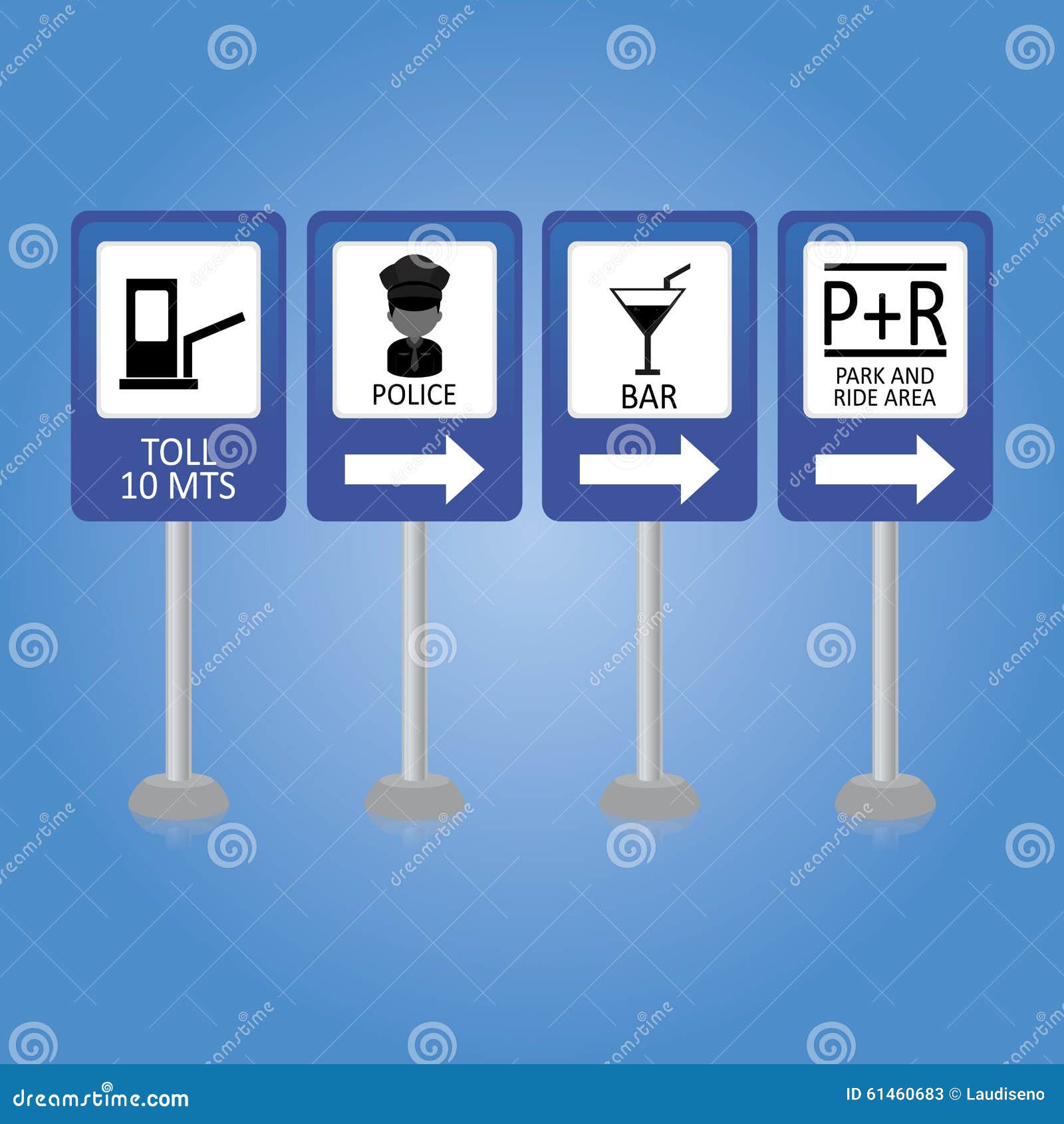 Transit signals stock illustration. Illustration of information - 61460683