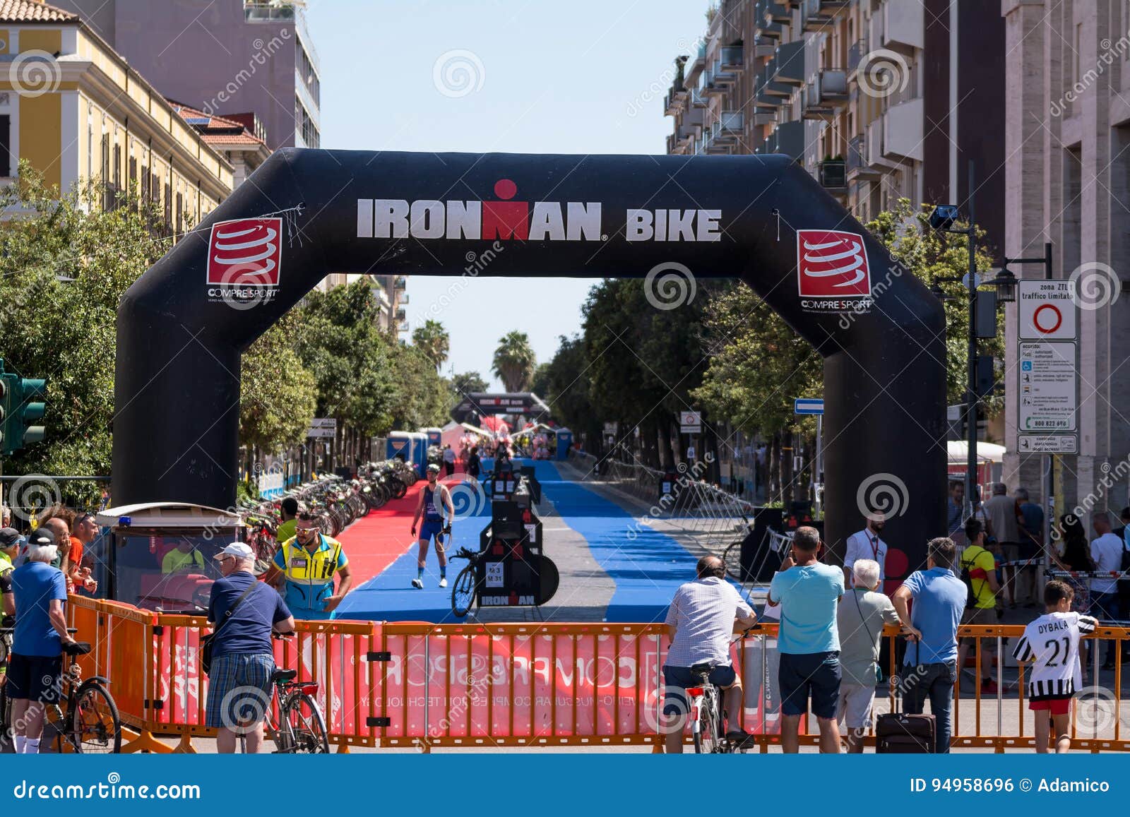Transition Area at Pescara`s Ironman 70.3 Editorial Photo - Image of ...