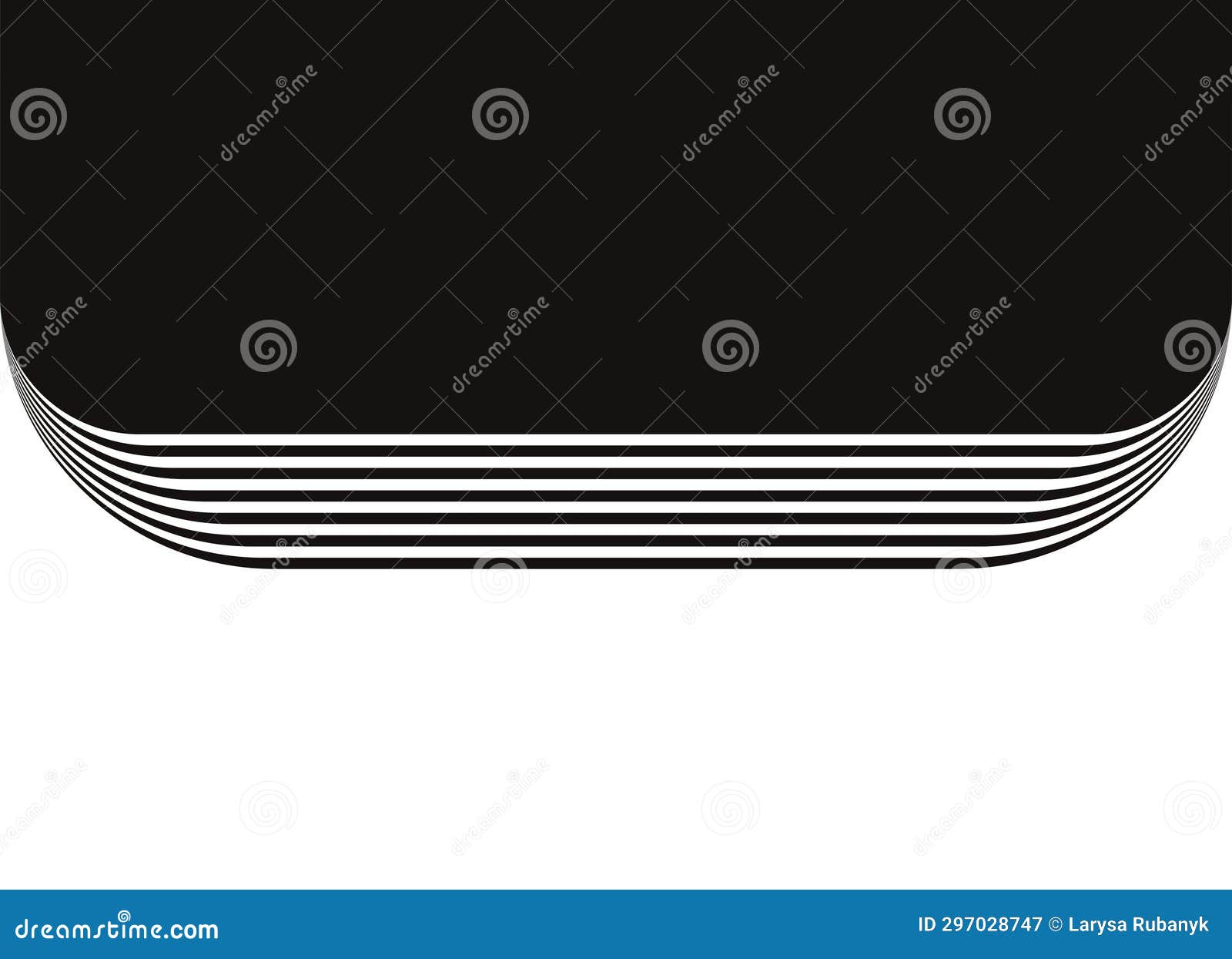 Two Curved Parallel Underline Lines, Calligraphy Equals Sign Vector ...