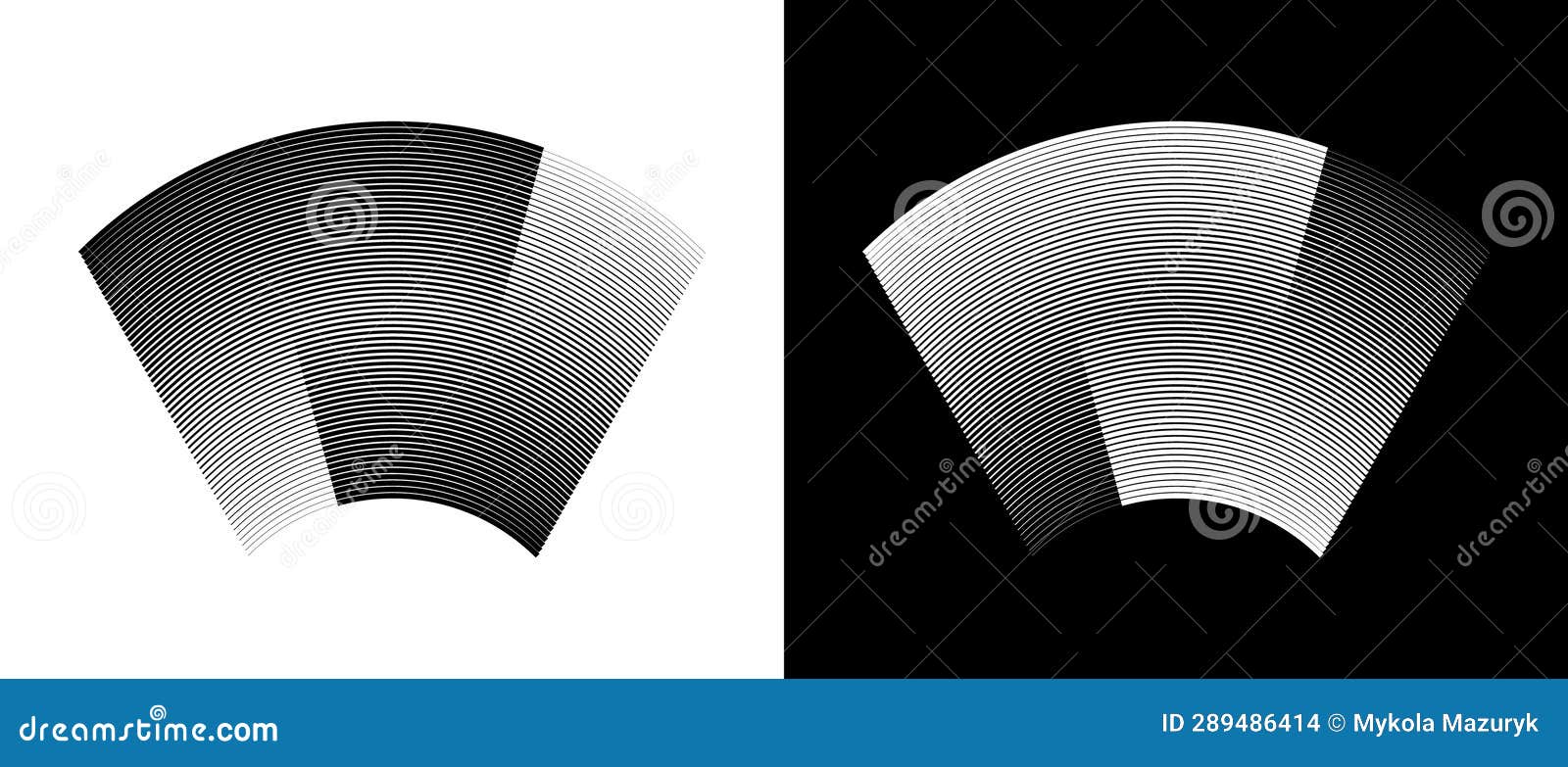 Transition Concept with Line Art. Abstract Geometric Background with ...