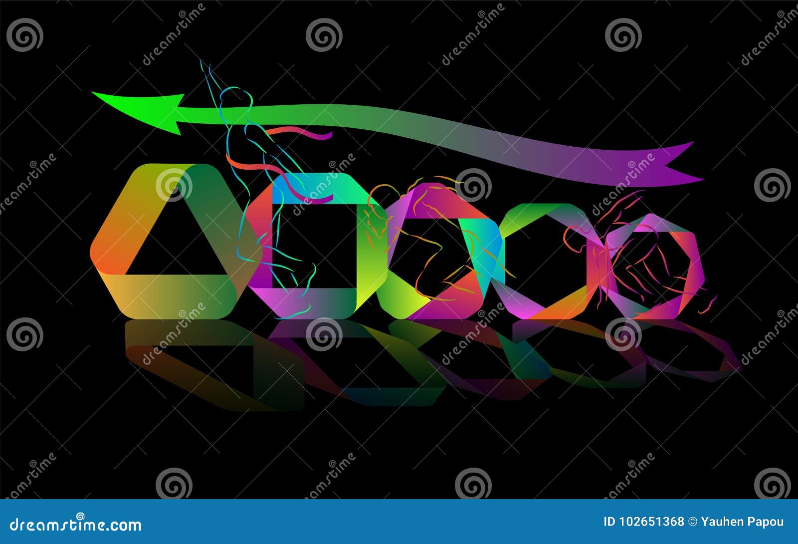 Transition, Conversion,way To Success Stock Vector - Illustration of ...