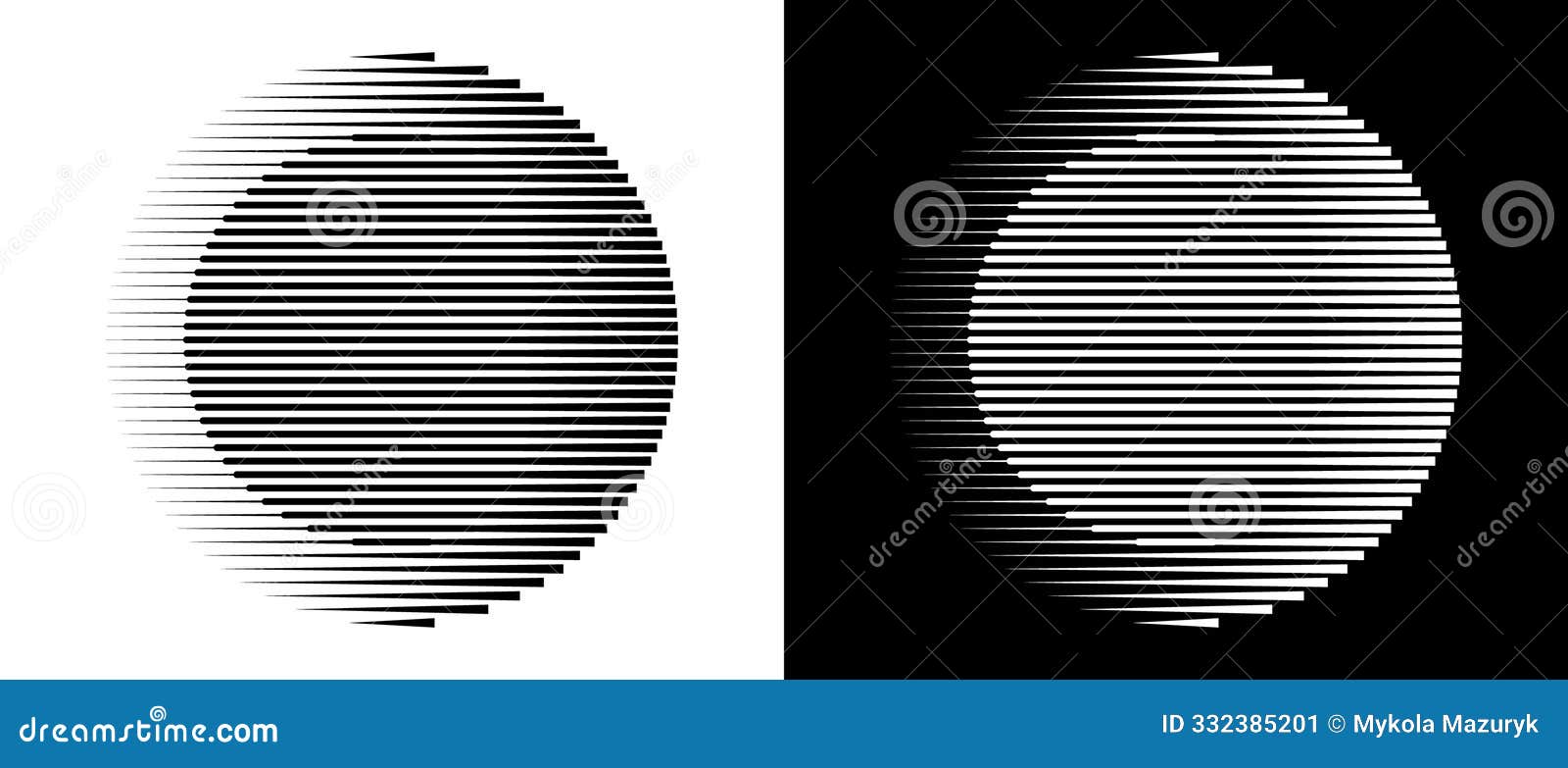 Parallel Lines Background - Hand Drawn Style Cartoon Vector ...