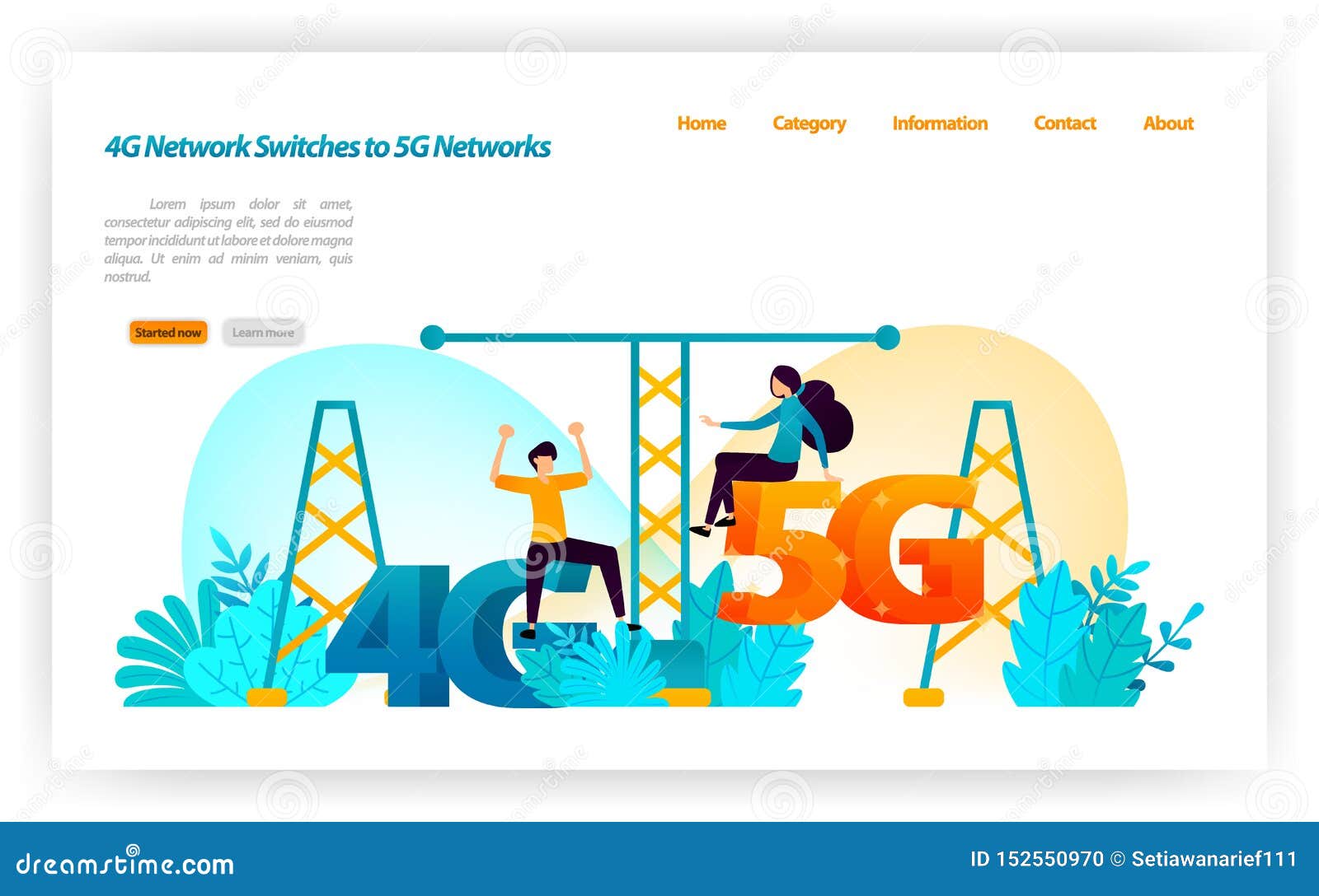 Transition And Replacement Of 4G LTE Network To Latest 5G Network ...