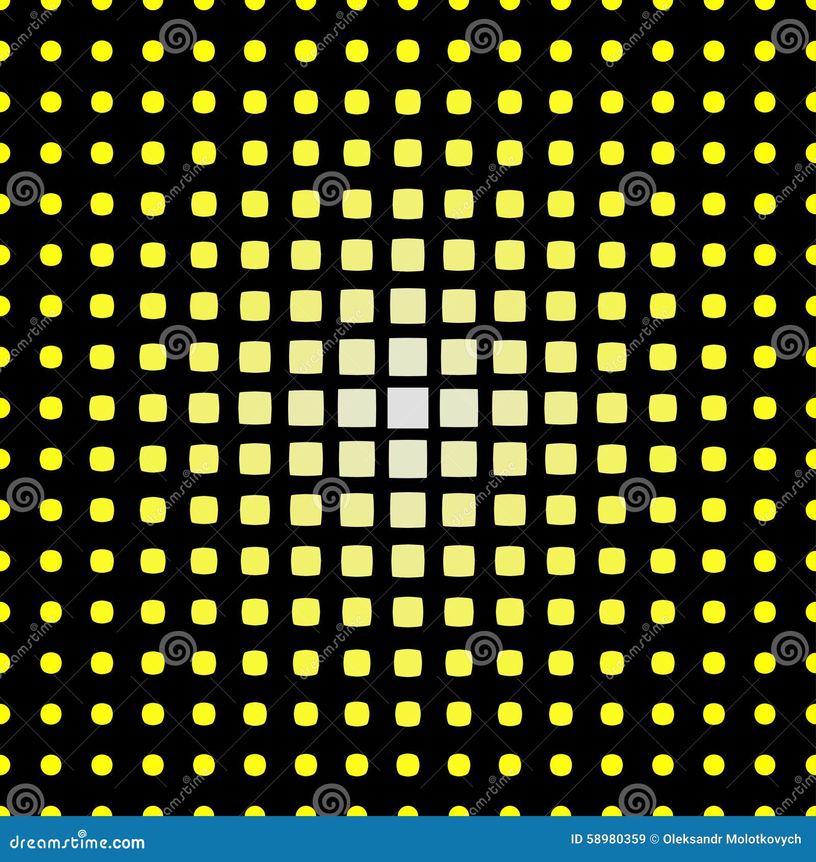 Transition from Square To Circle Stock Vector - Illustration of cross ...