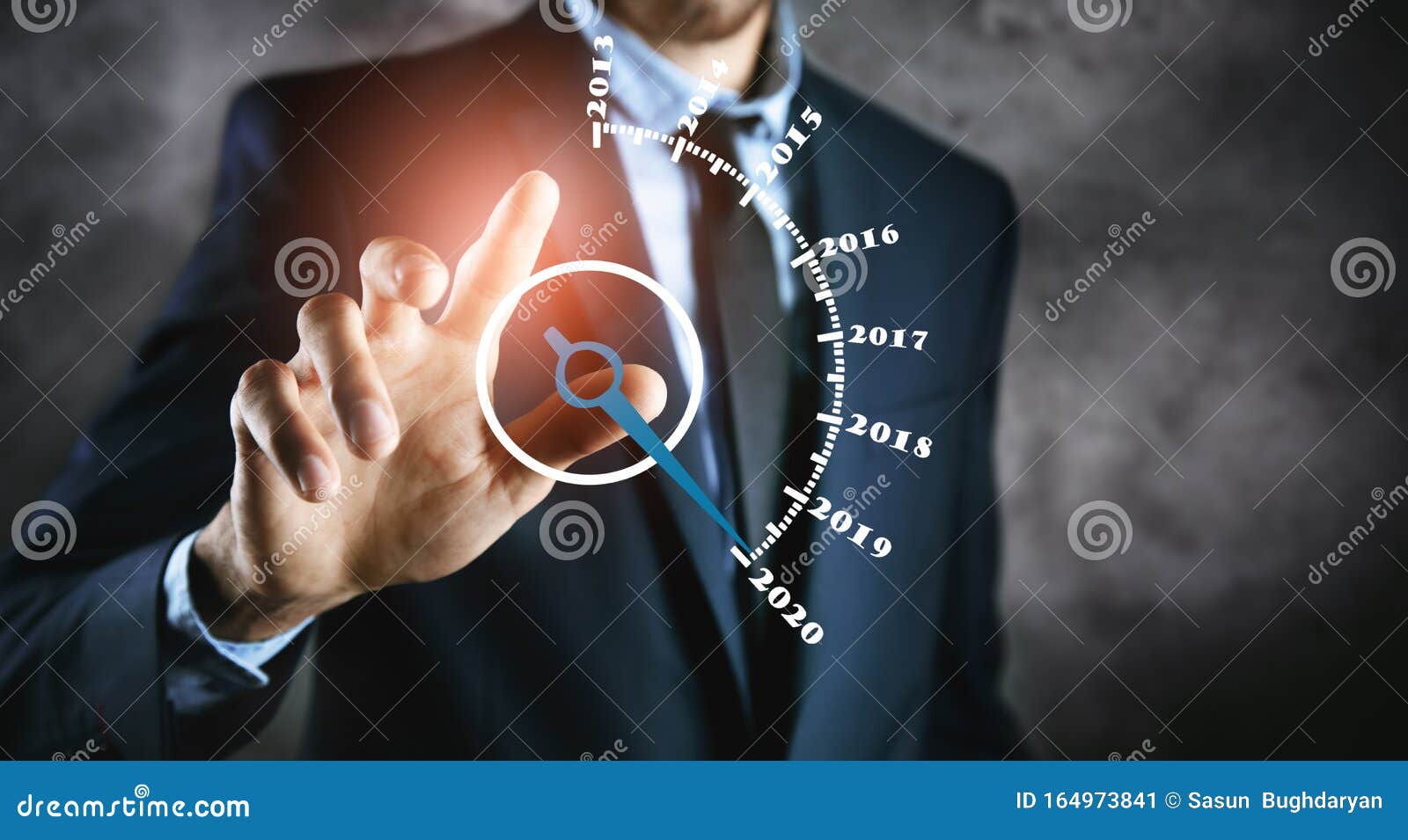 Transition To the New Year and New Success Stock Image - Image of ...