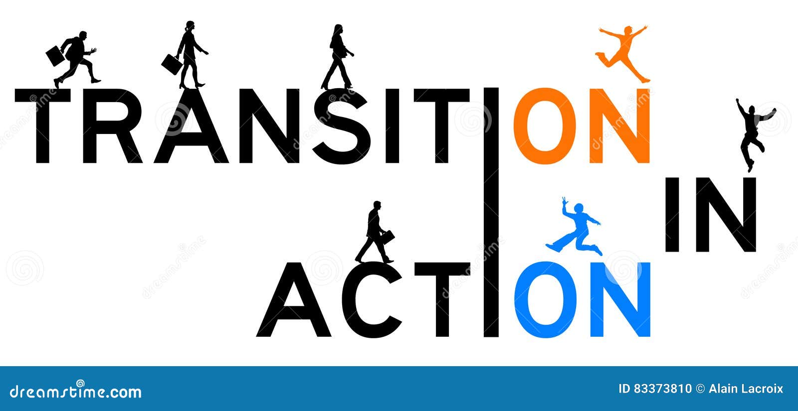 Transition stock illustration. Illustration of future - 83373810