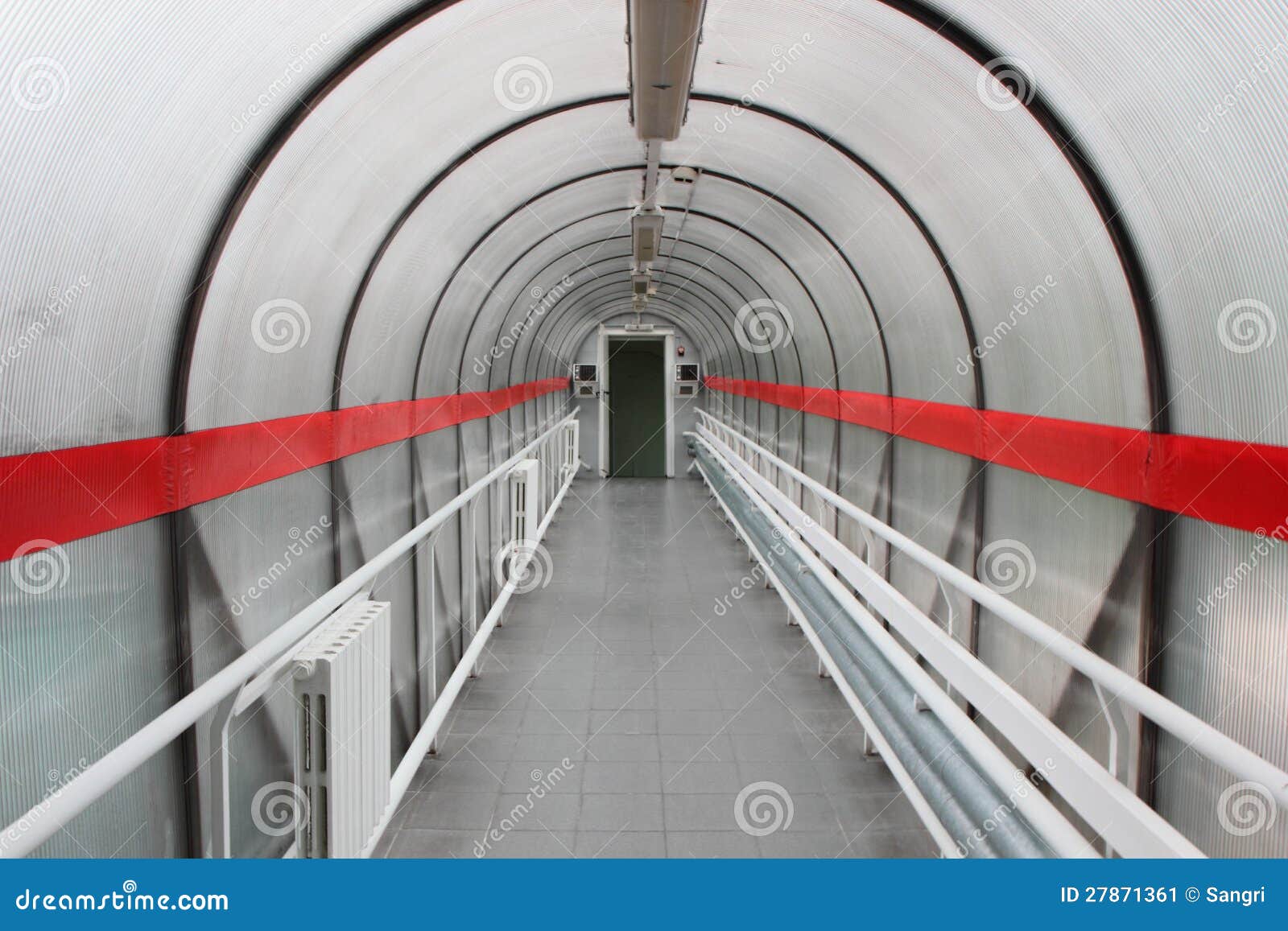 Transition tunnel. stock image. Image of element, time - 27871361