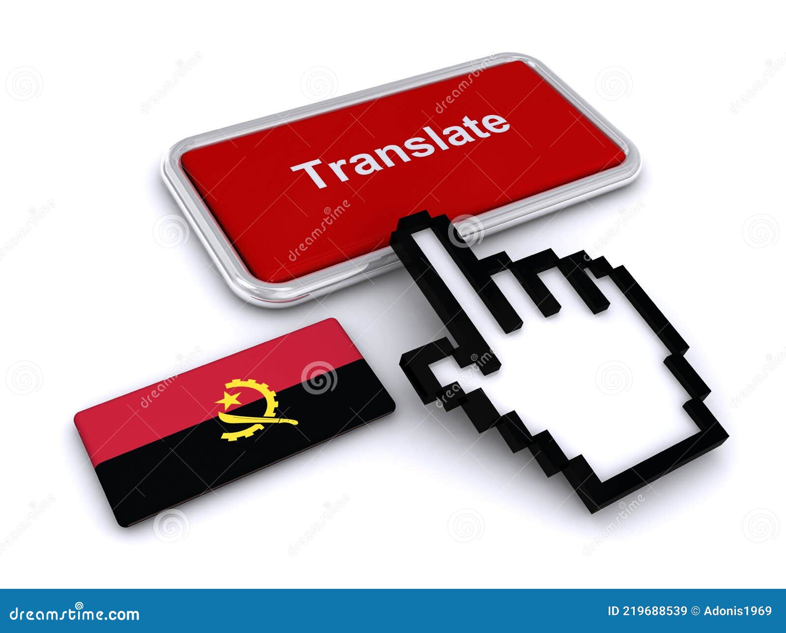 Translate angola language stock illustration. Illustration of message ...