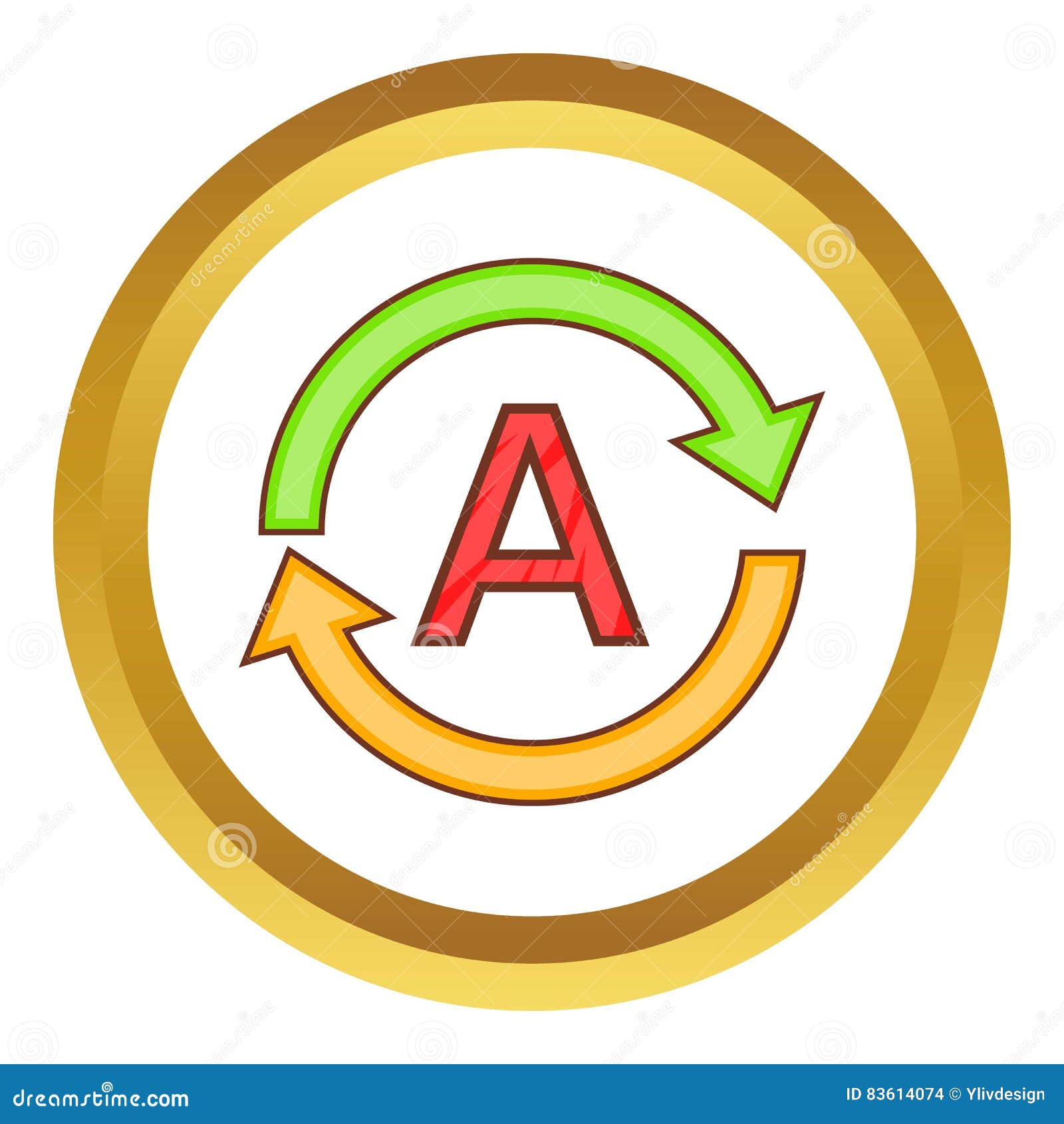 Translation Language Icon Vector Sign Vector Graphic Illustration Set ...