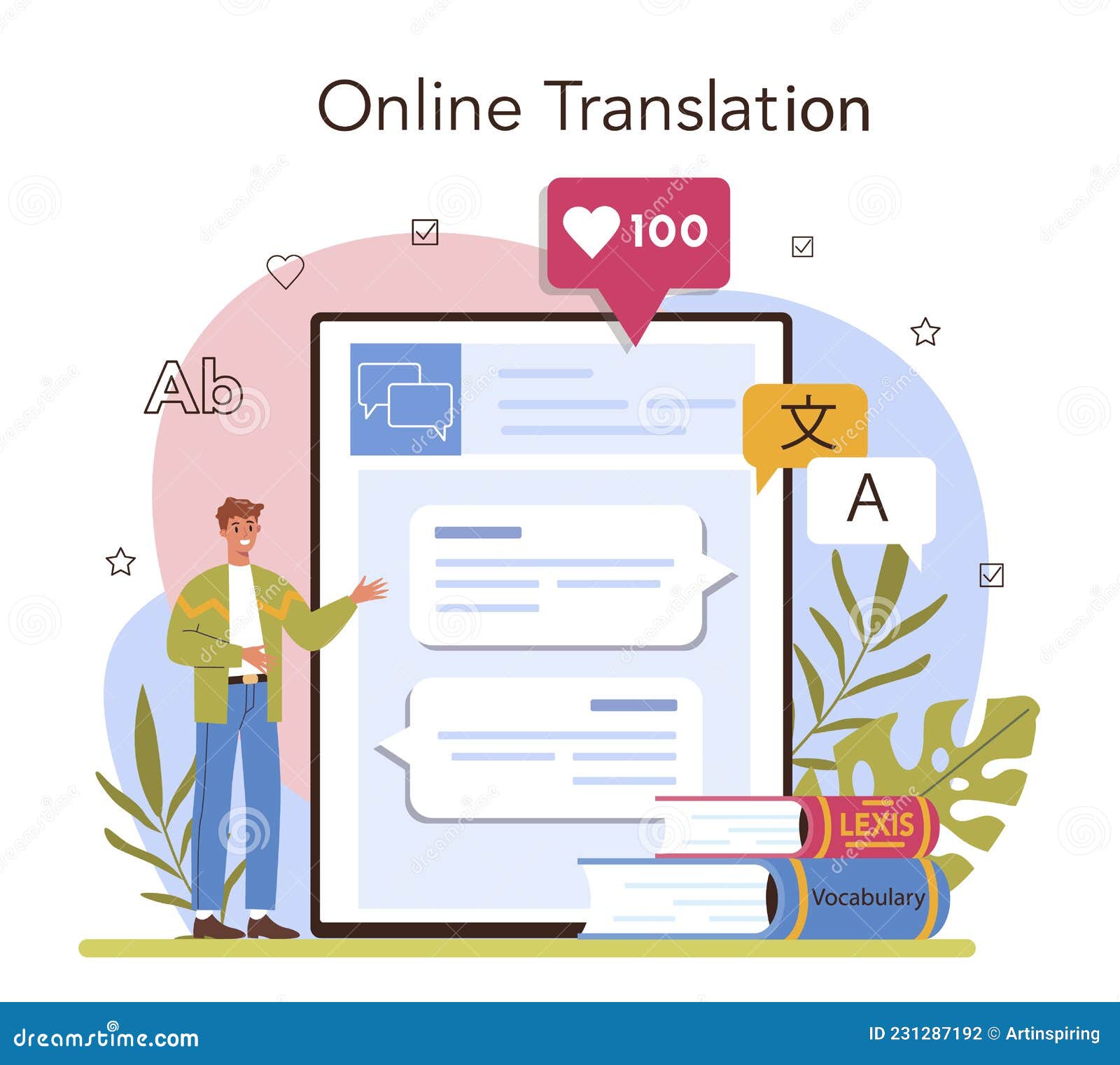 Multilanguage Alphabet Illustration Icon Stock Photo | CartoonDealer ...