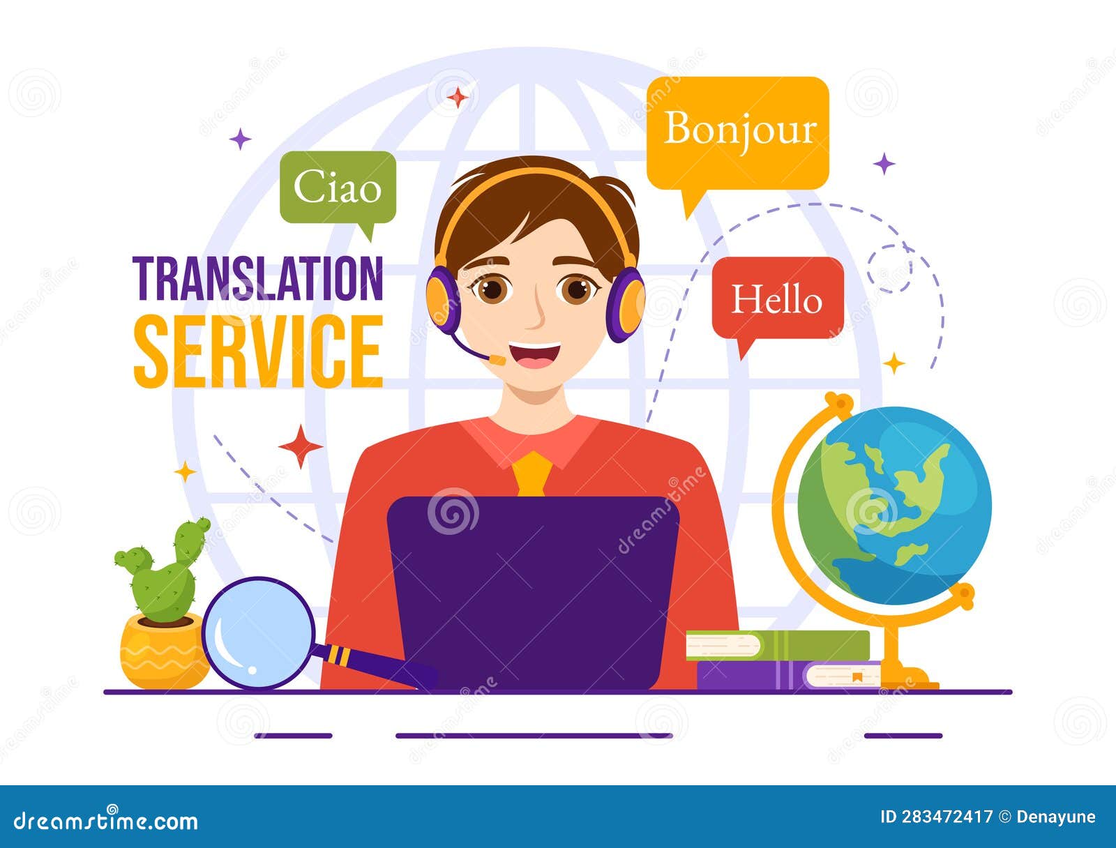 Multilanguage Alphabet Illustration Icon Stock Photo | CartoonDealer ...