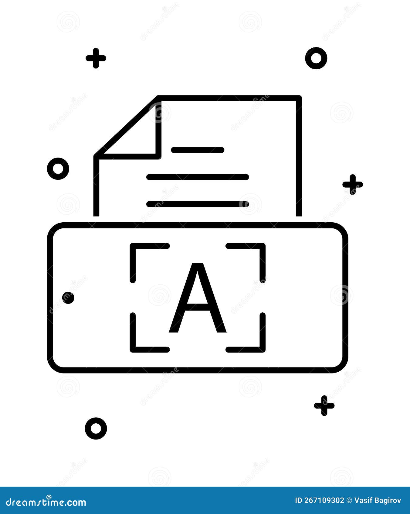 Translator Vector Icon on Transparent Background. Outline Translator ...