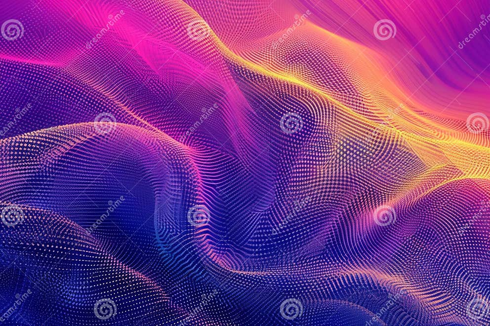 Translucent Blue Background with a Rainbow Effect, Stock Photo - Image ...