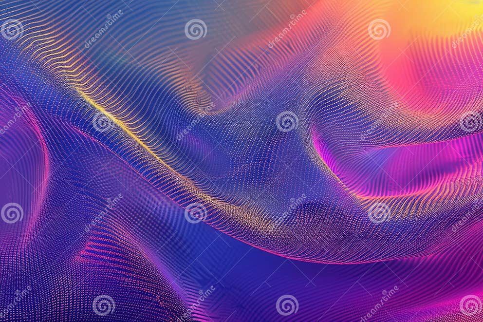 Translucent Blue Background with a Rainbow Effect, Stock Photo - Image ...