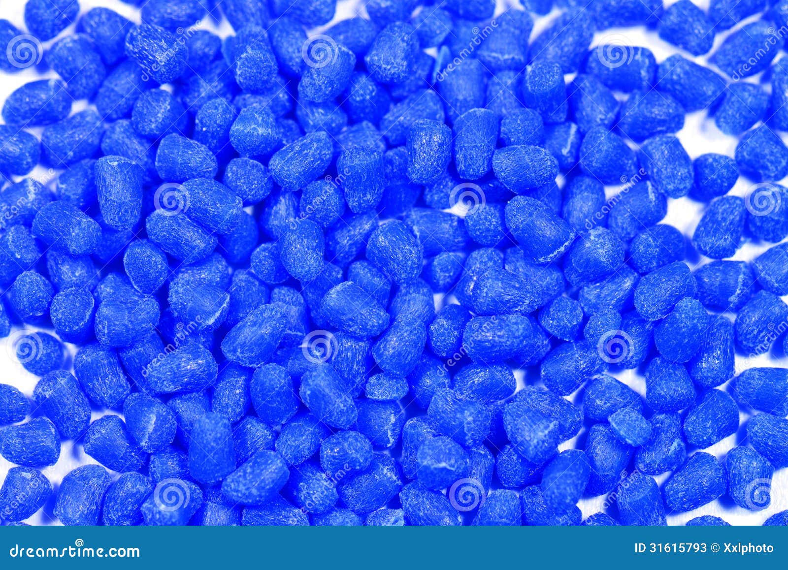 Translucent Blue Plastic Polymer Stock Image - Image of colour, dyed ...