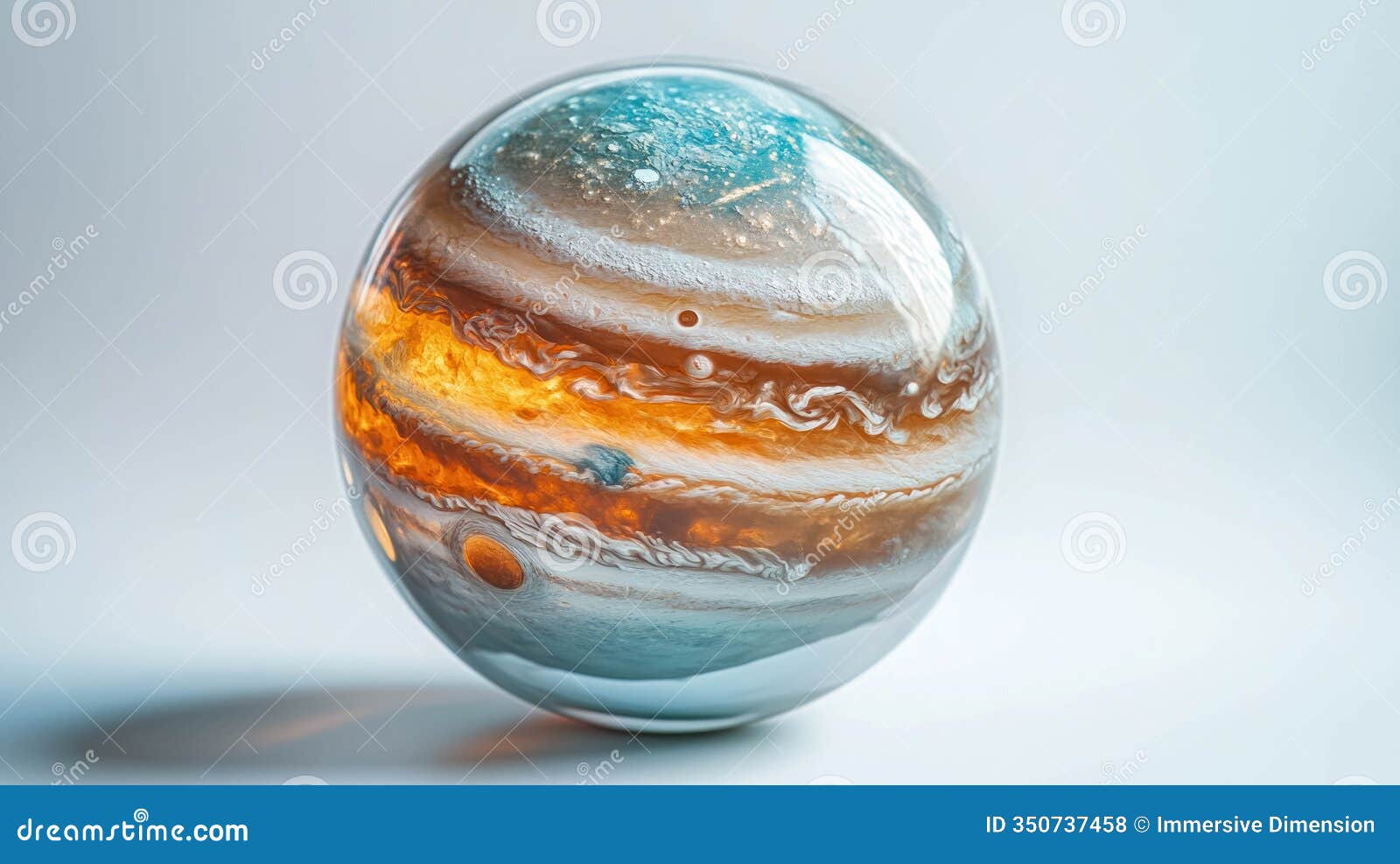 Miniature Planet Earth With Trees, Fauna. Concept For Earth Day. AI ...