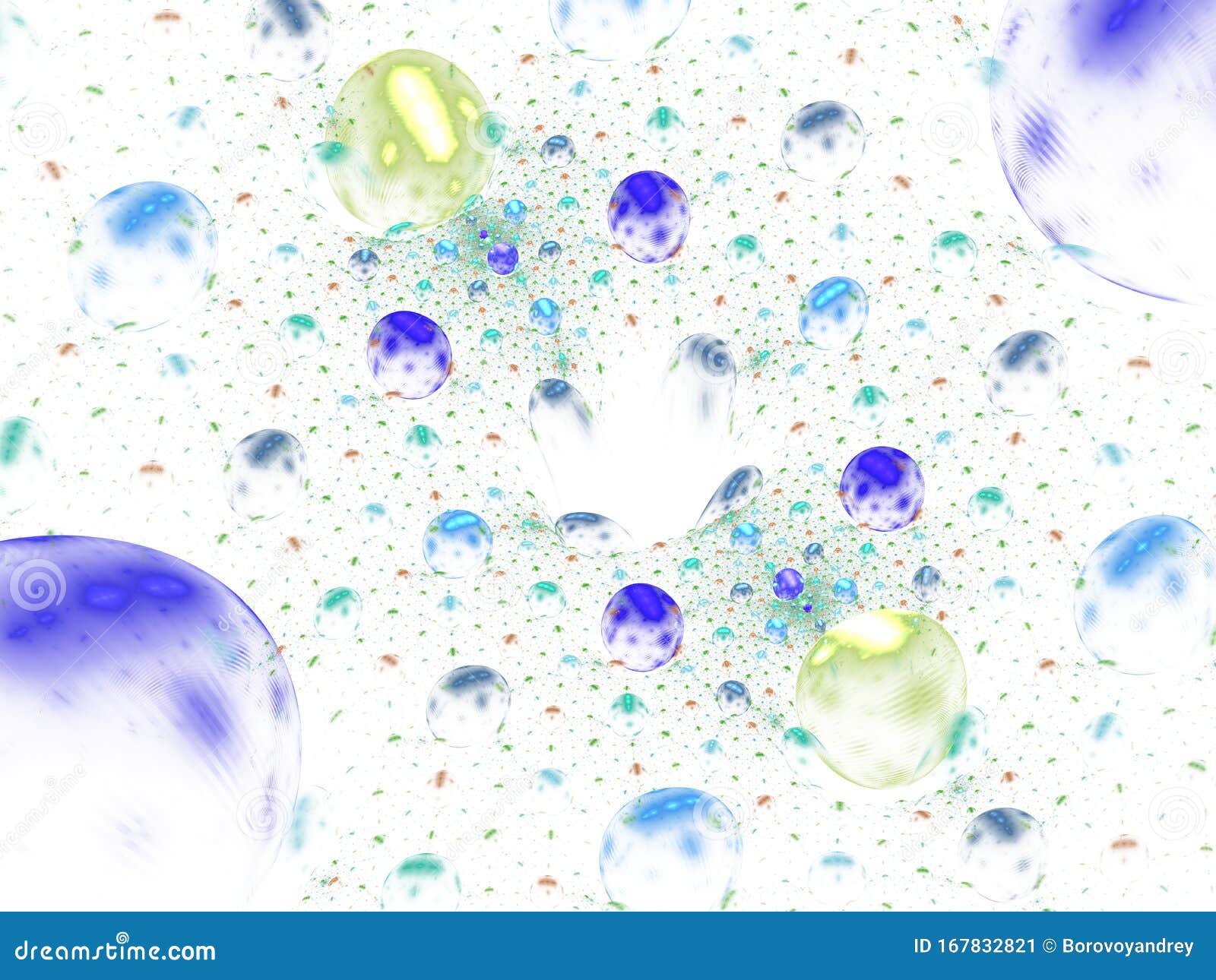 Translucent, Bubbles Texture with Glow. Stock Illustration ...