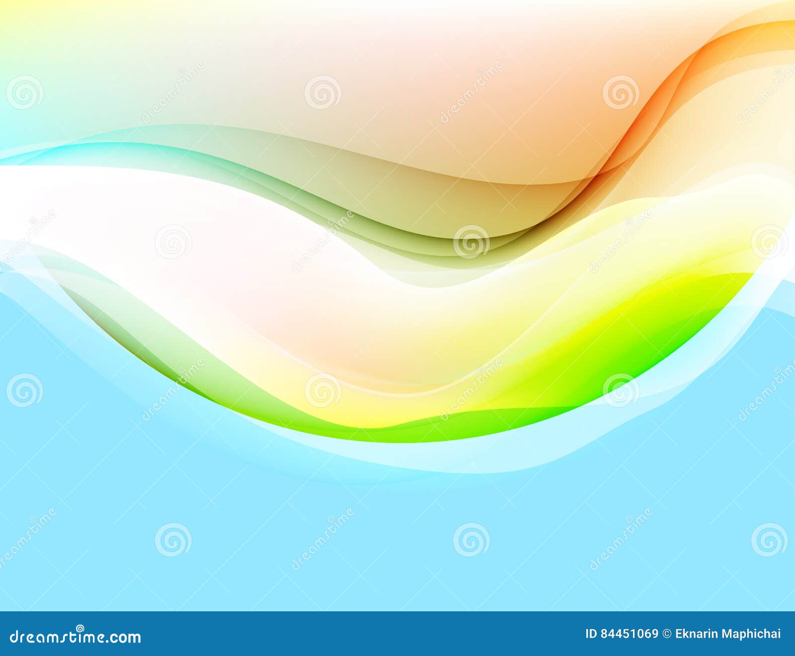 Translucent Colors Curve Vector Stock Vector - Illustration of shape ...