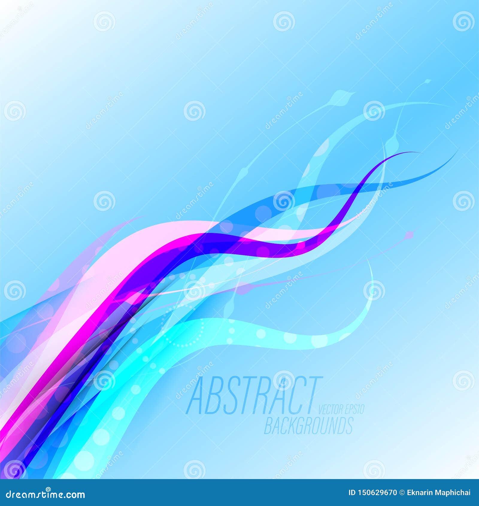 Translucent Colors Scene Vector Wallpaper Backgrounds Stock Vector ...