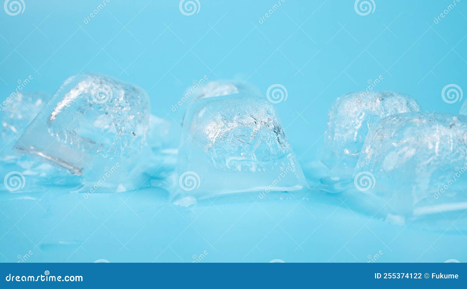 Translucent Crystal Ice Cubes for Cooling Drinks Stock Photo - Image of ...