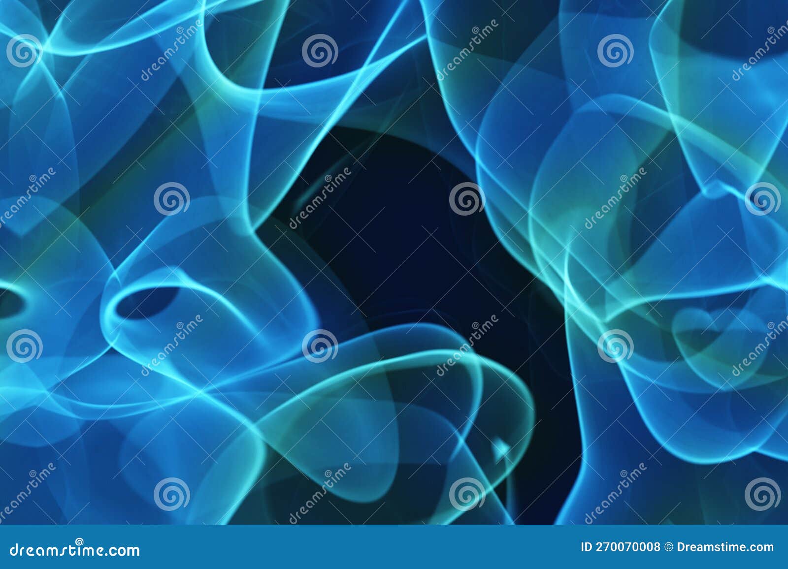 Translucent Curves. Fluid Waveform. Abstract Dynamic Background Stock ...