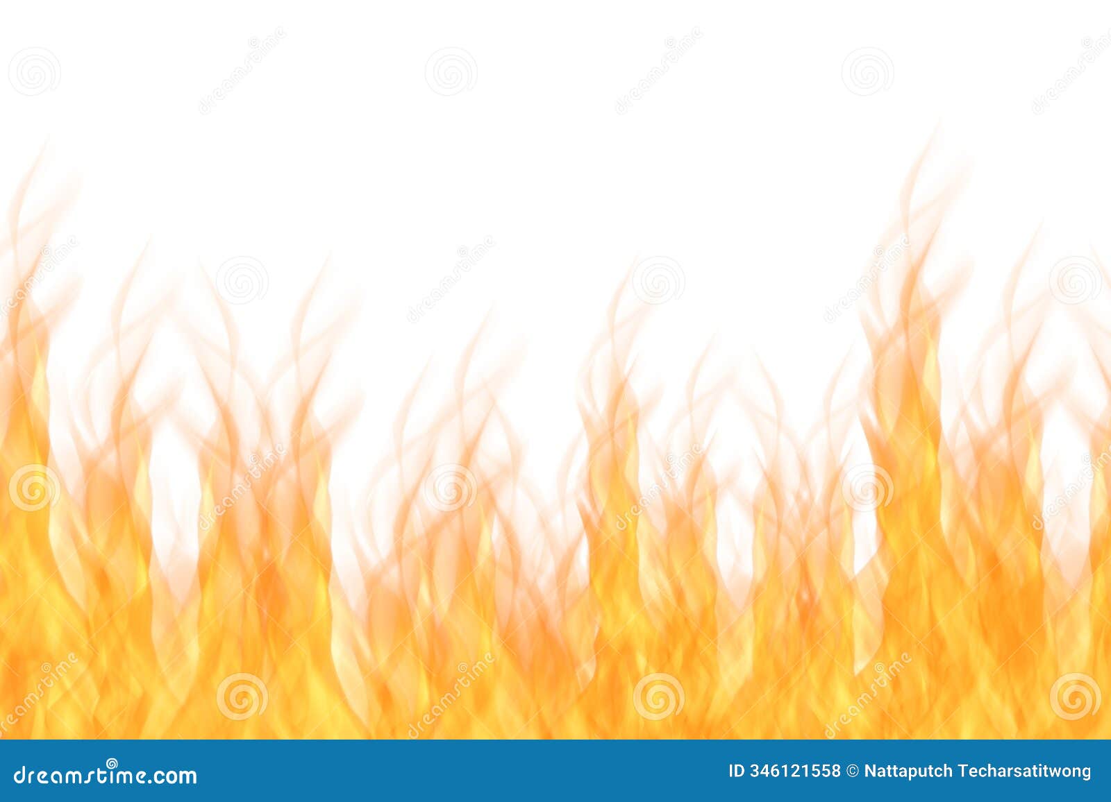 Translucent Fire Flames And Sparks On Transparent Background. For Used ...