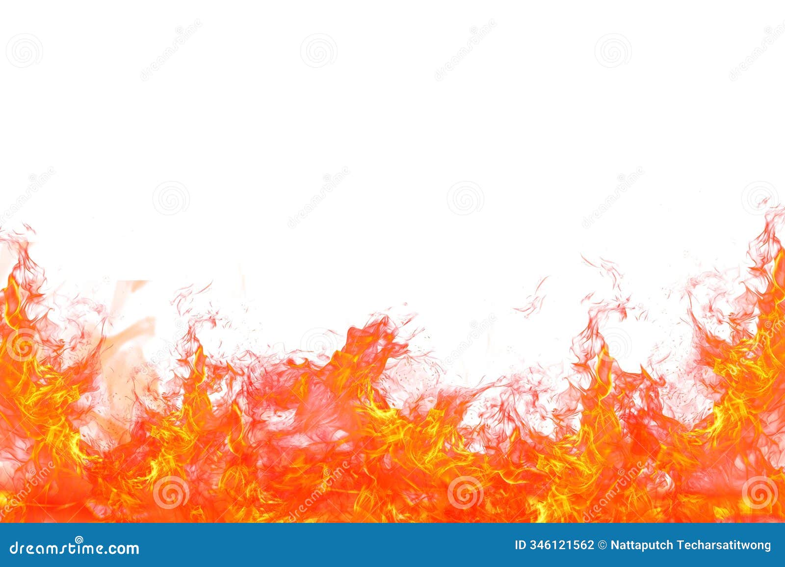 Translucent Fire Flames And Sparks On Transparent Background. For Used ...