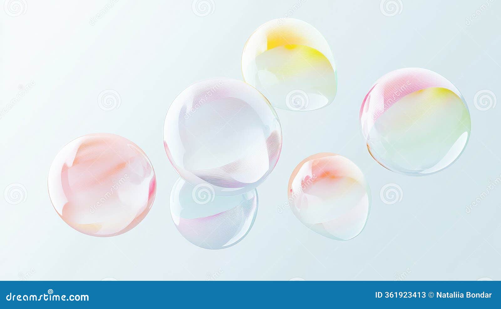 Floating Soap Bubbles On Black Background Stock Photography ...