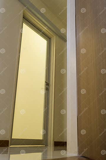 Translucent Frosted Glass Toilet Door In Hdb Bto Apartment Stock Image Image Of Hospitality