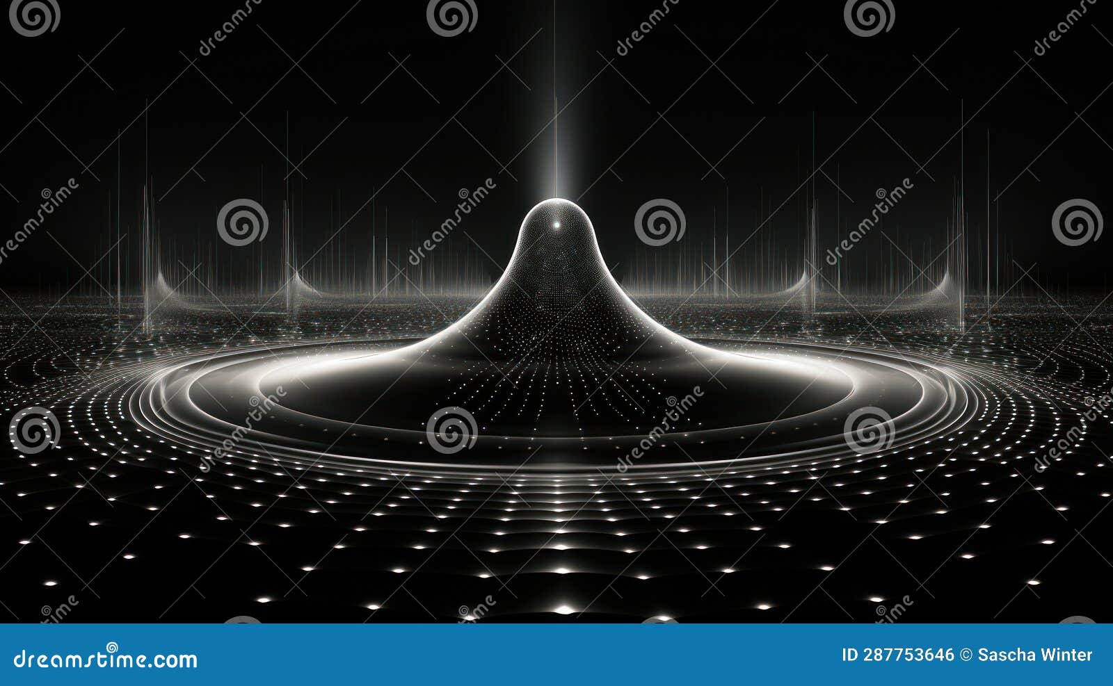 Translucent Geometric Illusions: Precision in Transparency Stock Photo ...