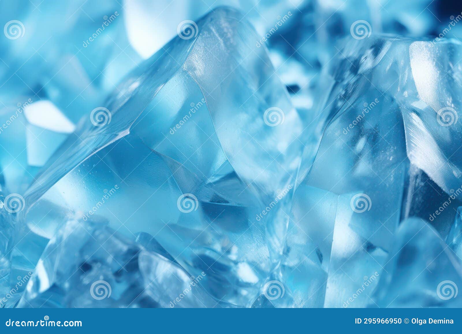 Translucent Ice Formations Revealing Intricate Patterns, Offering a ...