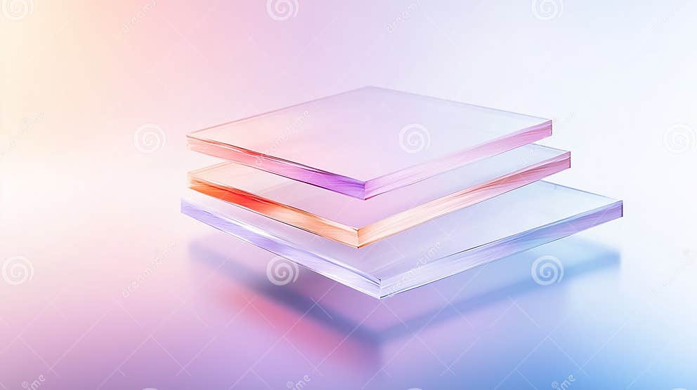 Translucent Layers Create a Visually Striking Composition Against a ...