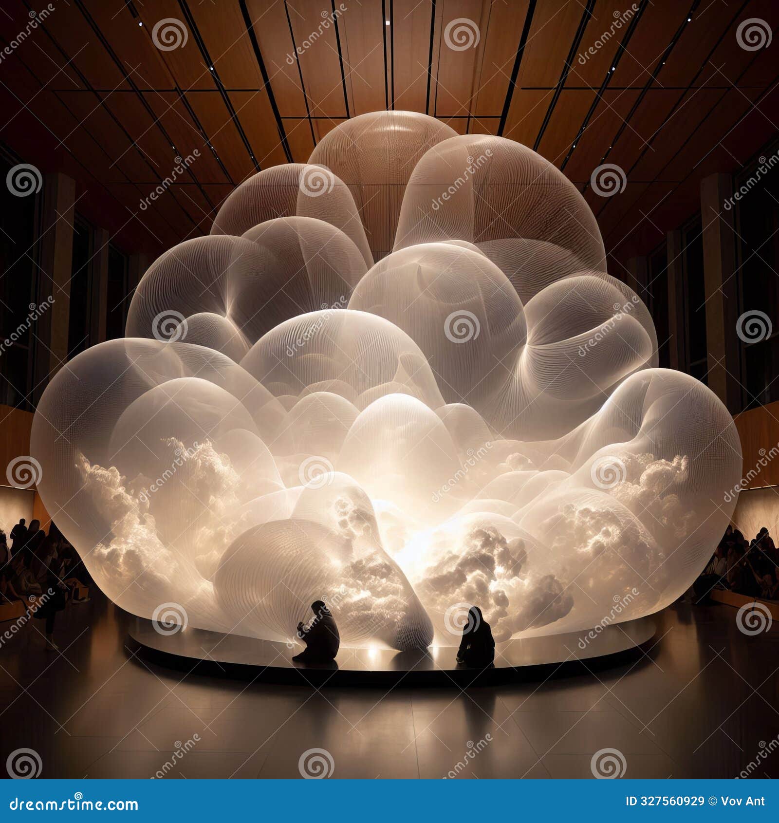 54 48. Translucent Light Sculpture_ a Sculpture Made from Trasl Stock ...