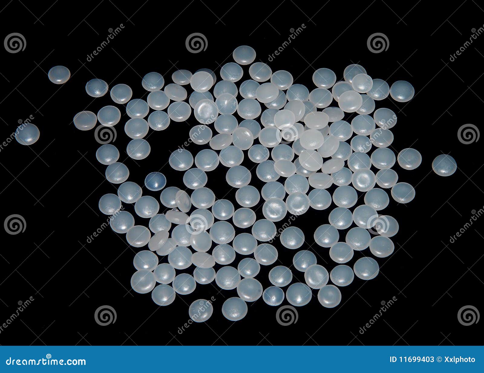 Translucent / Natur Plastic Resin Stock Image - Image of copo, grain ...