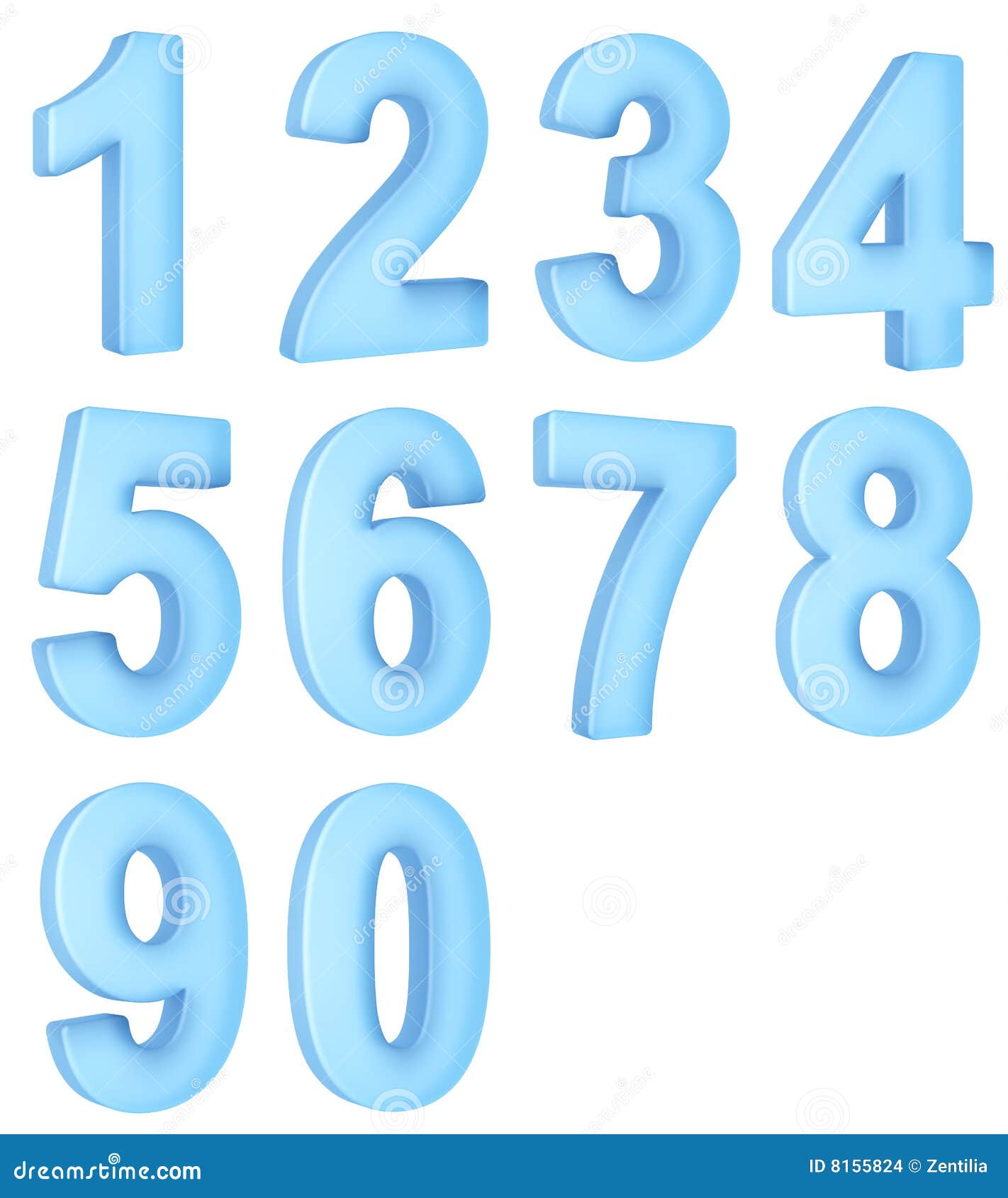 Translucent numbers stock illustration. Illustration of icons - 8155824