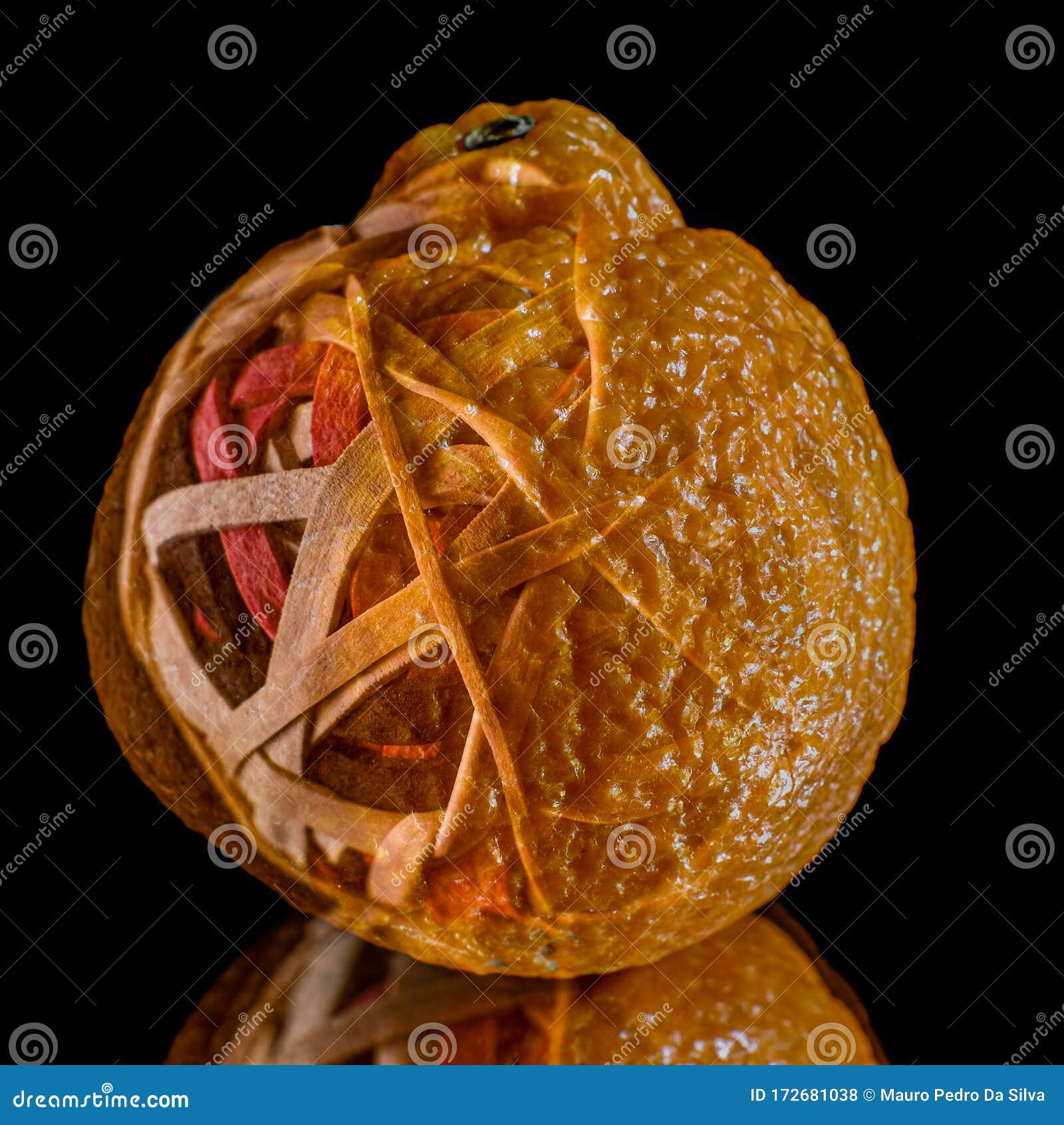 Translucent orange stock photo. Image of decorative - 172681038