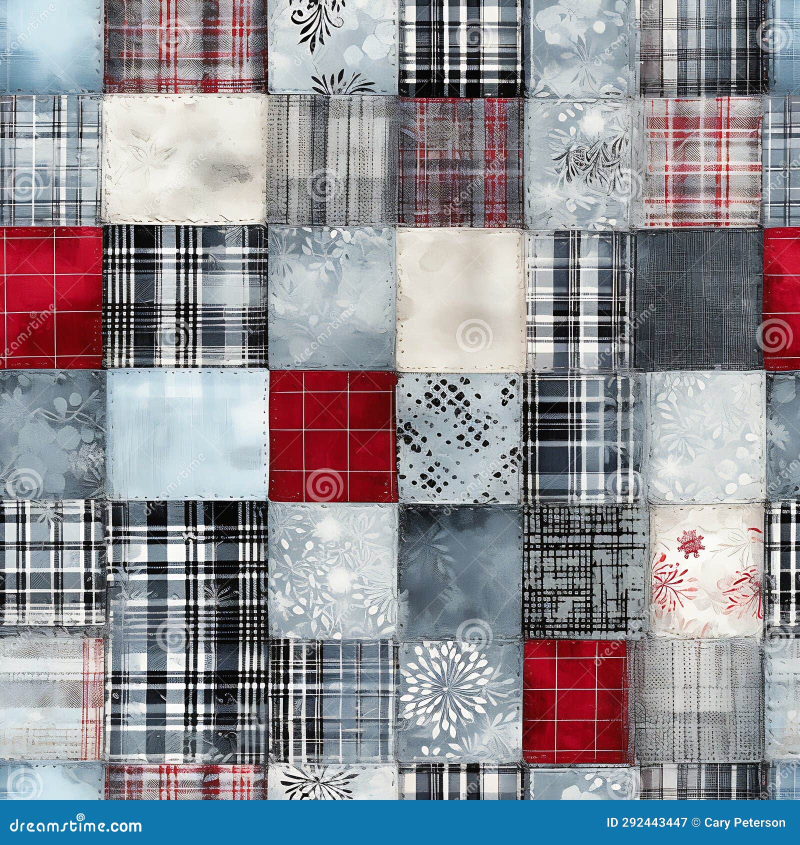 How To Create Patchwork Cartoon Vector | CartoonDealer.com #17718449