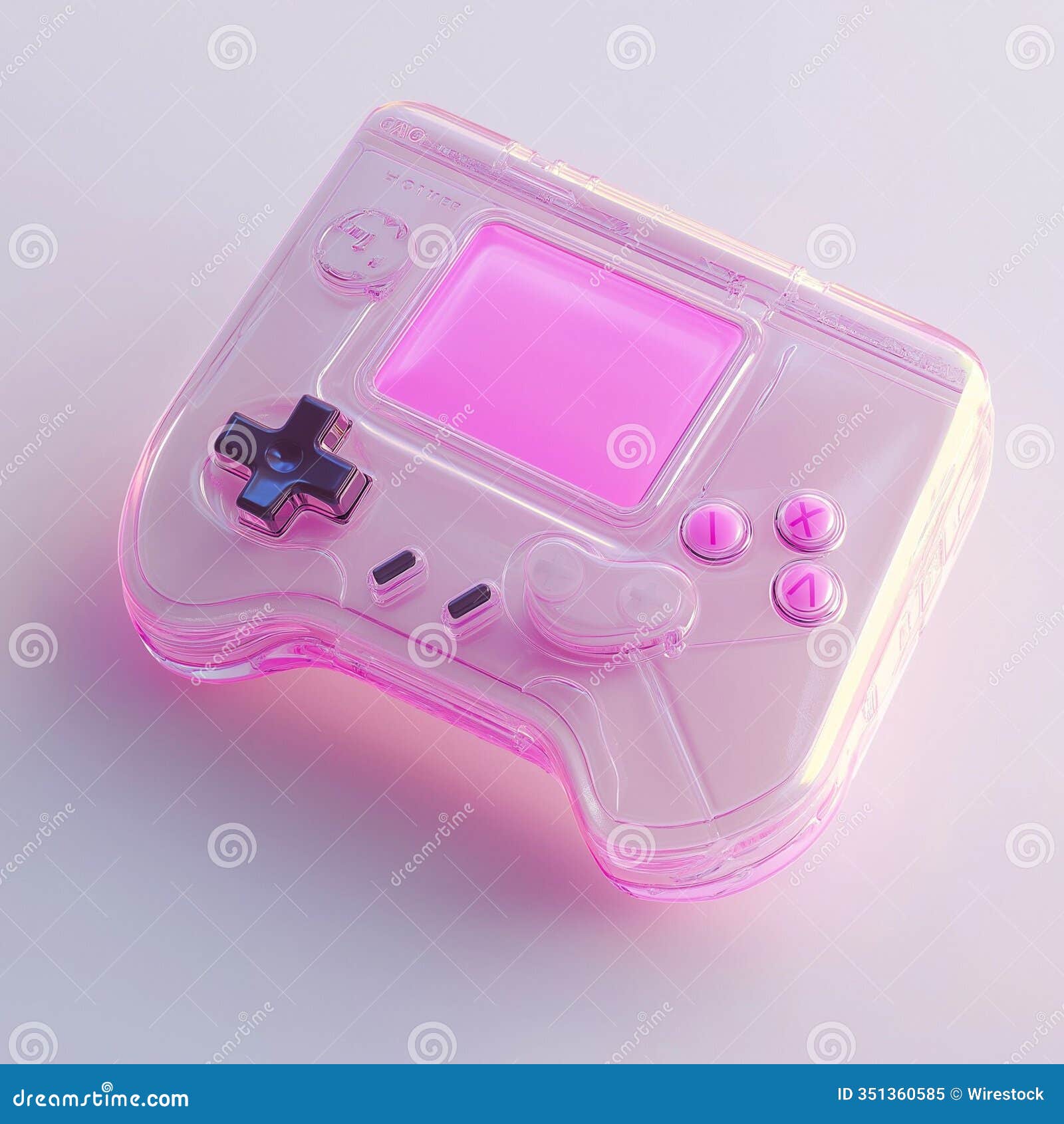 Translucent Pink Bubbles Floating In Soft-focus Abstract Background ...