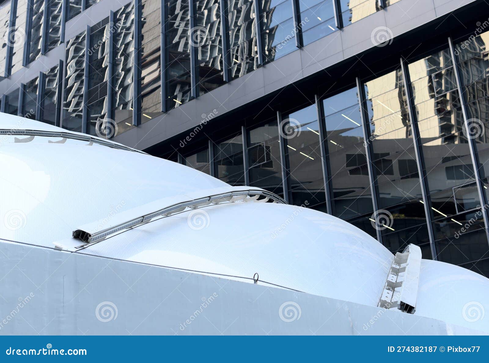 Translucent Roof for Saving Energy, Building Detail Stock Image - Image ...