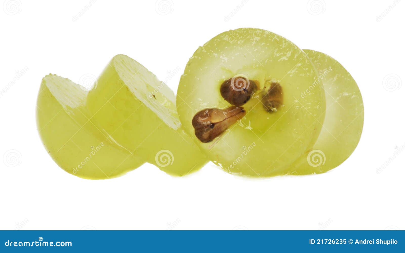 Translucent Slice Of Red Grape Fruit Stock Photography | CartoonDealer ...