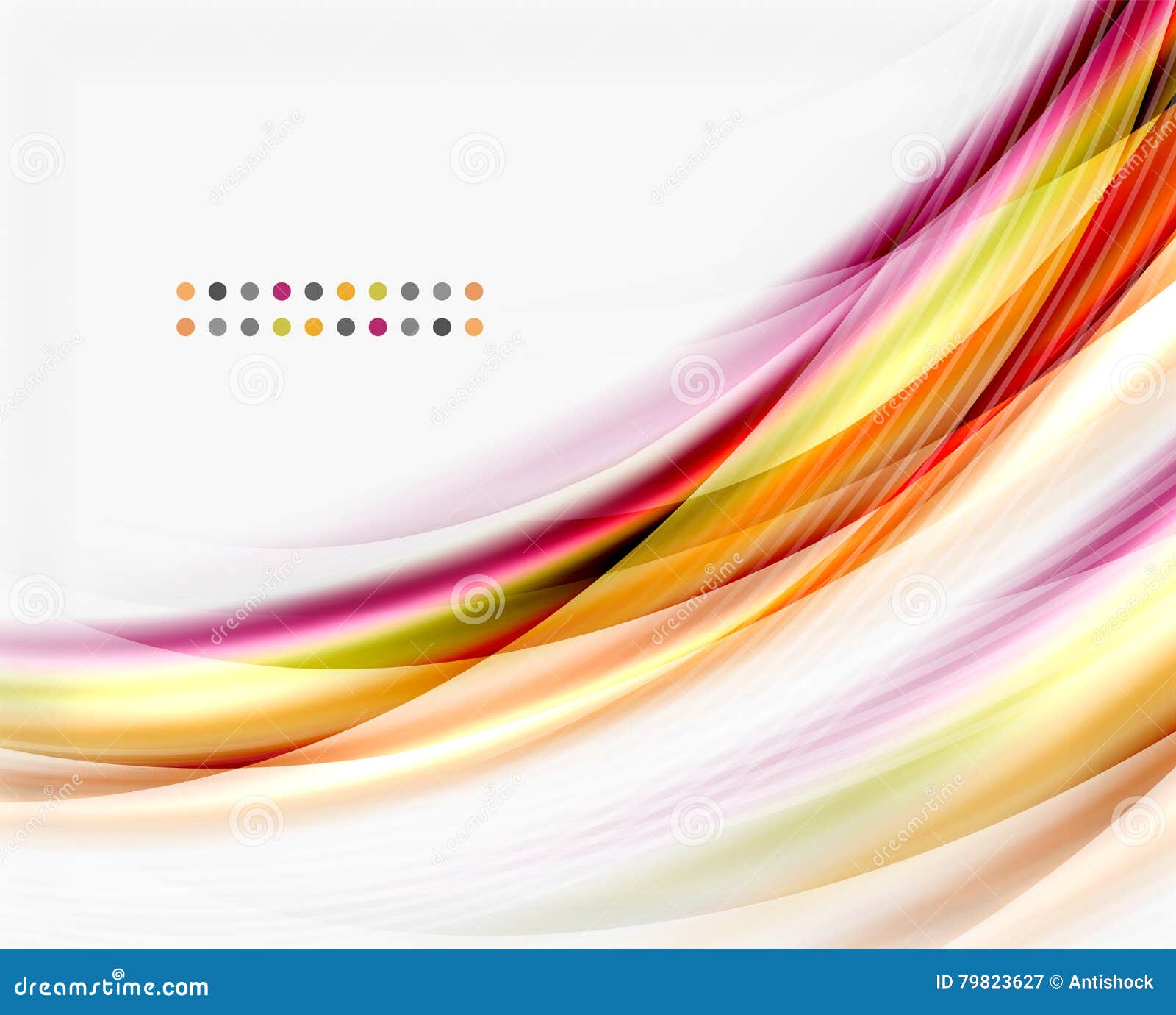 Translucent Vector Wave Line, Business or Technology Template Stock ...