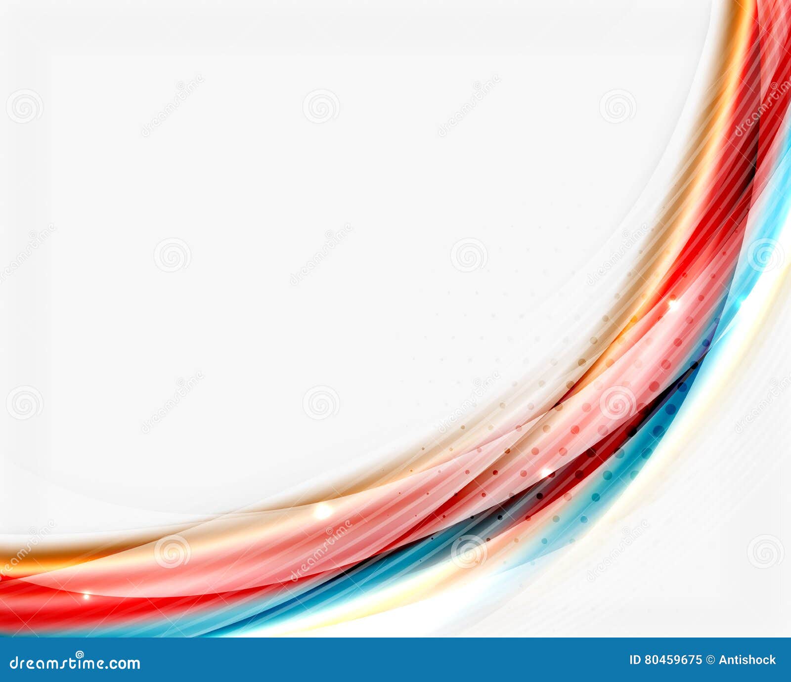 Translucent Vector Wave Line, Business or Technology Template Stock ...