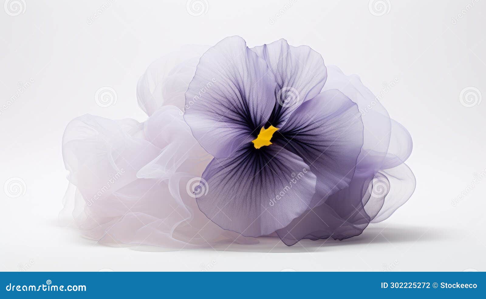 Translucent Violet Pansy: a Sculpture-based Photography Composition ...
