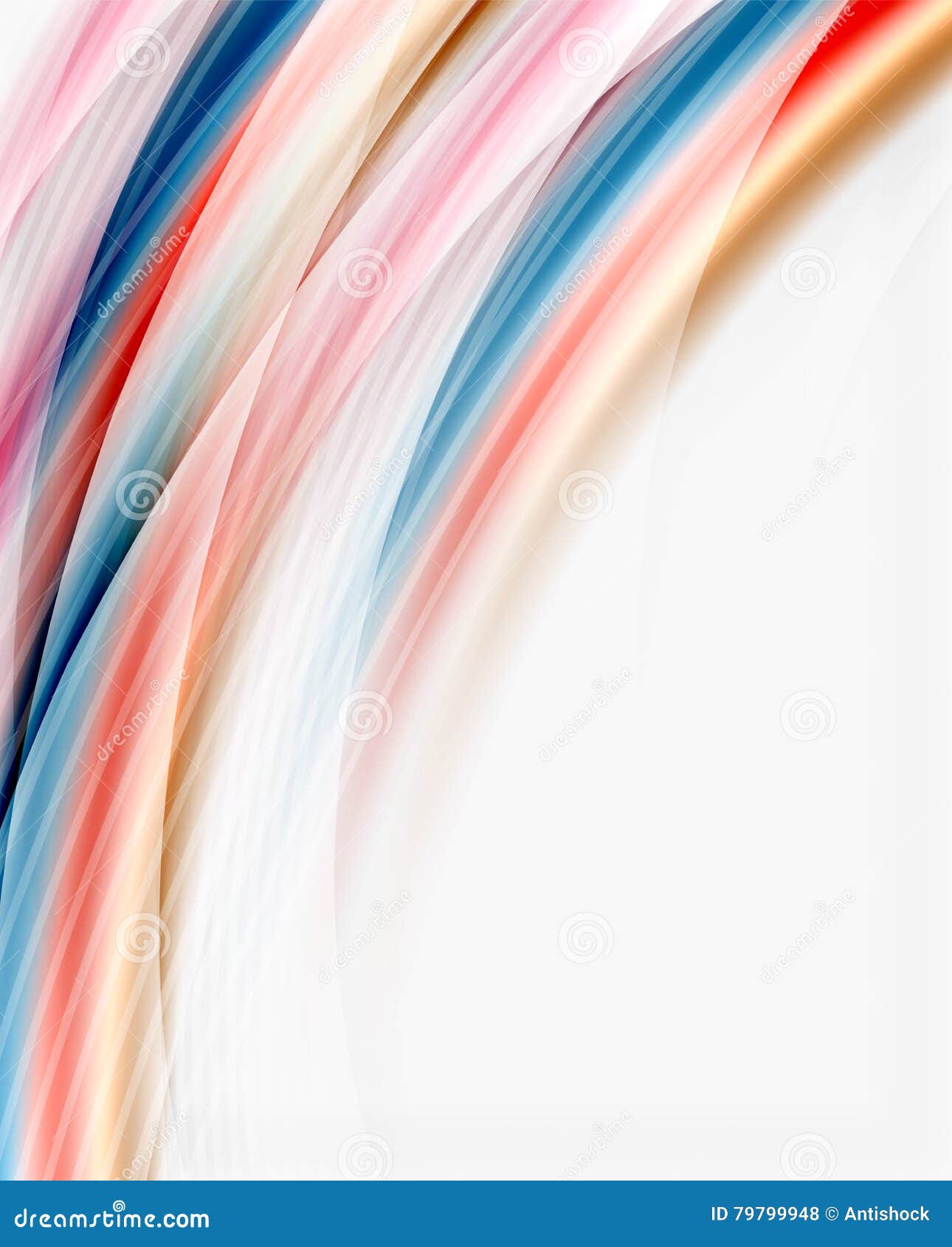 Translucent Wave on White Background Stock Vector - Illustration of ...