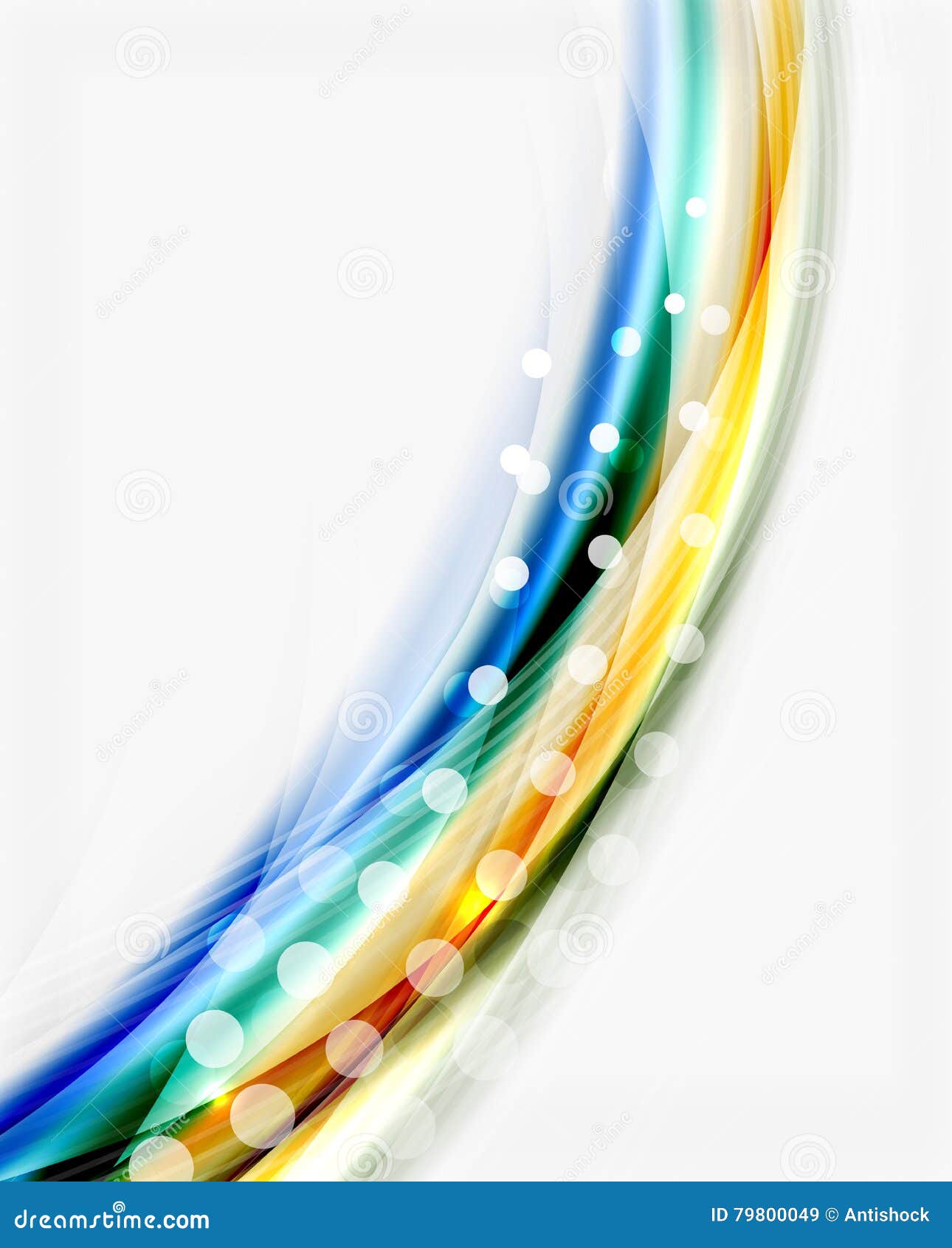 Translucent Wave on White Background Stock Vector - Illustration of ...