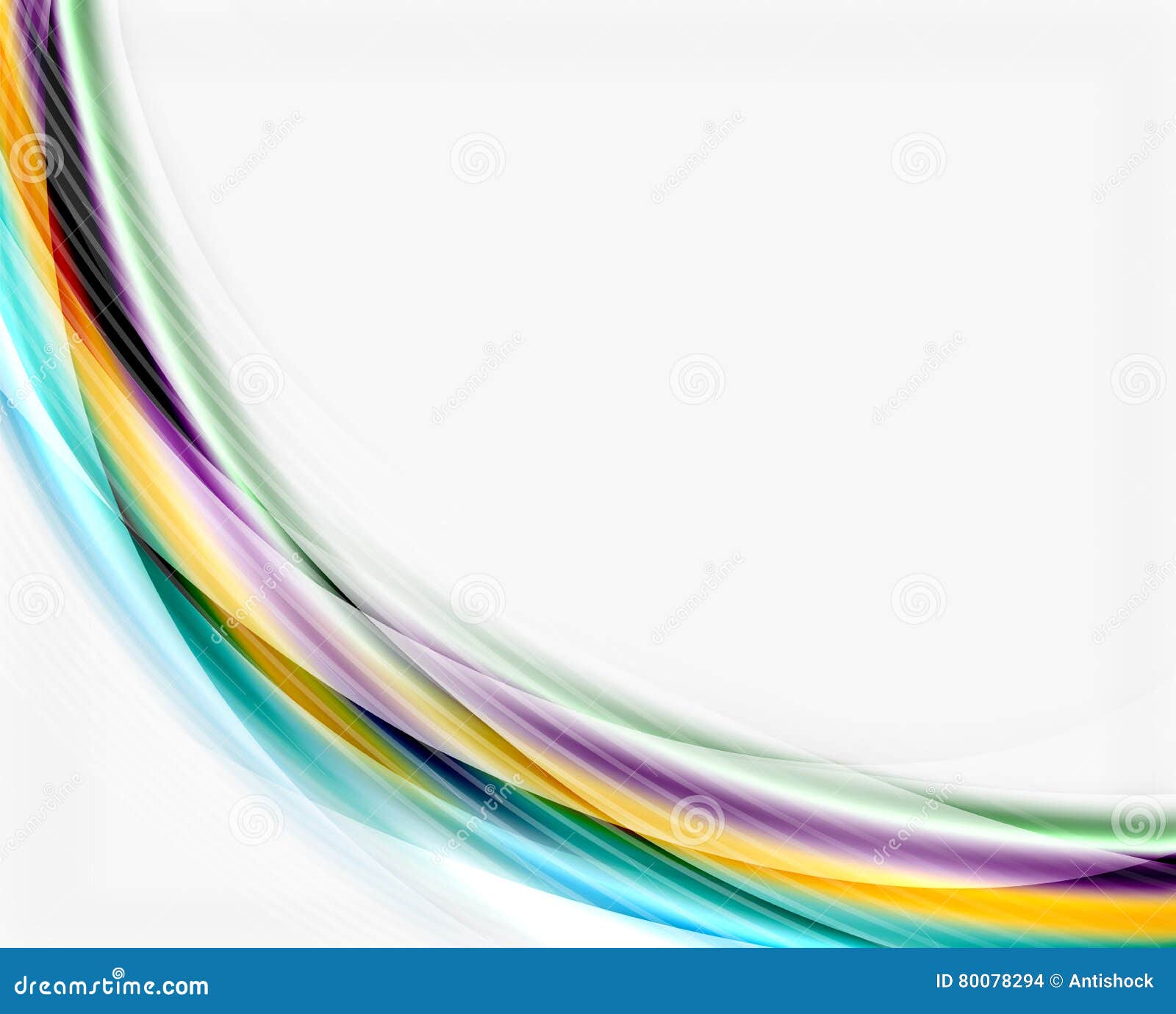 Translucent Wave on White Background Stock Vector - Illustration of ...