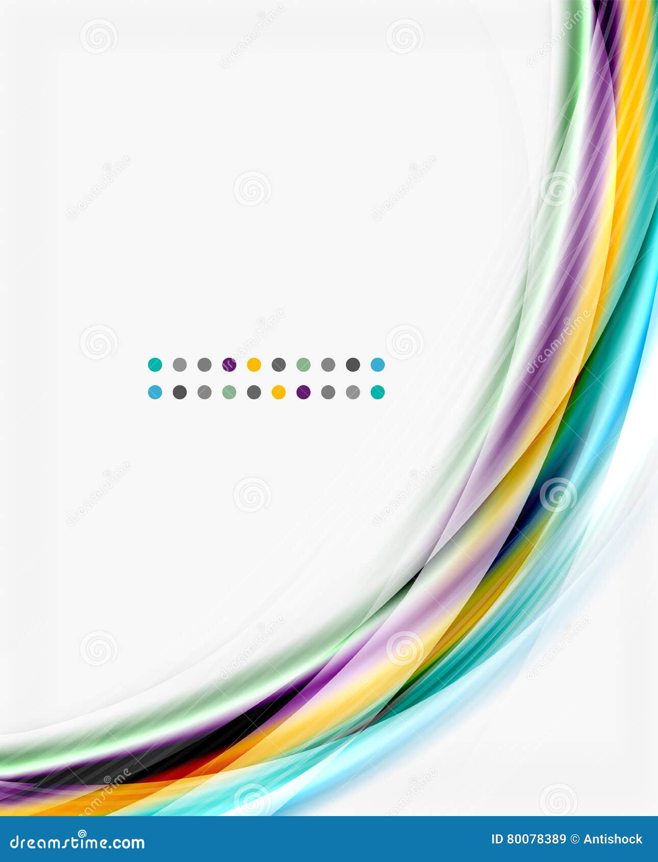 Translucent Wave on White Background Stock Vector - Illustration of ...