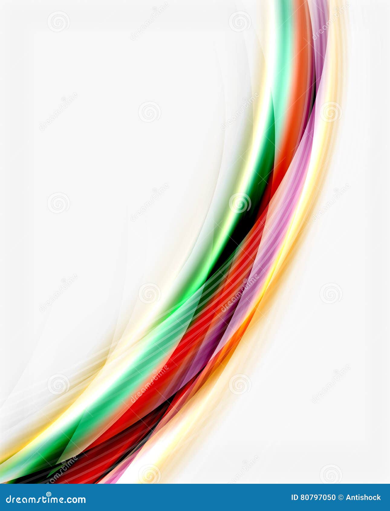 Translucent Wave on White Background Stock Vector - Illustration of ...