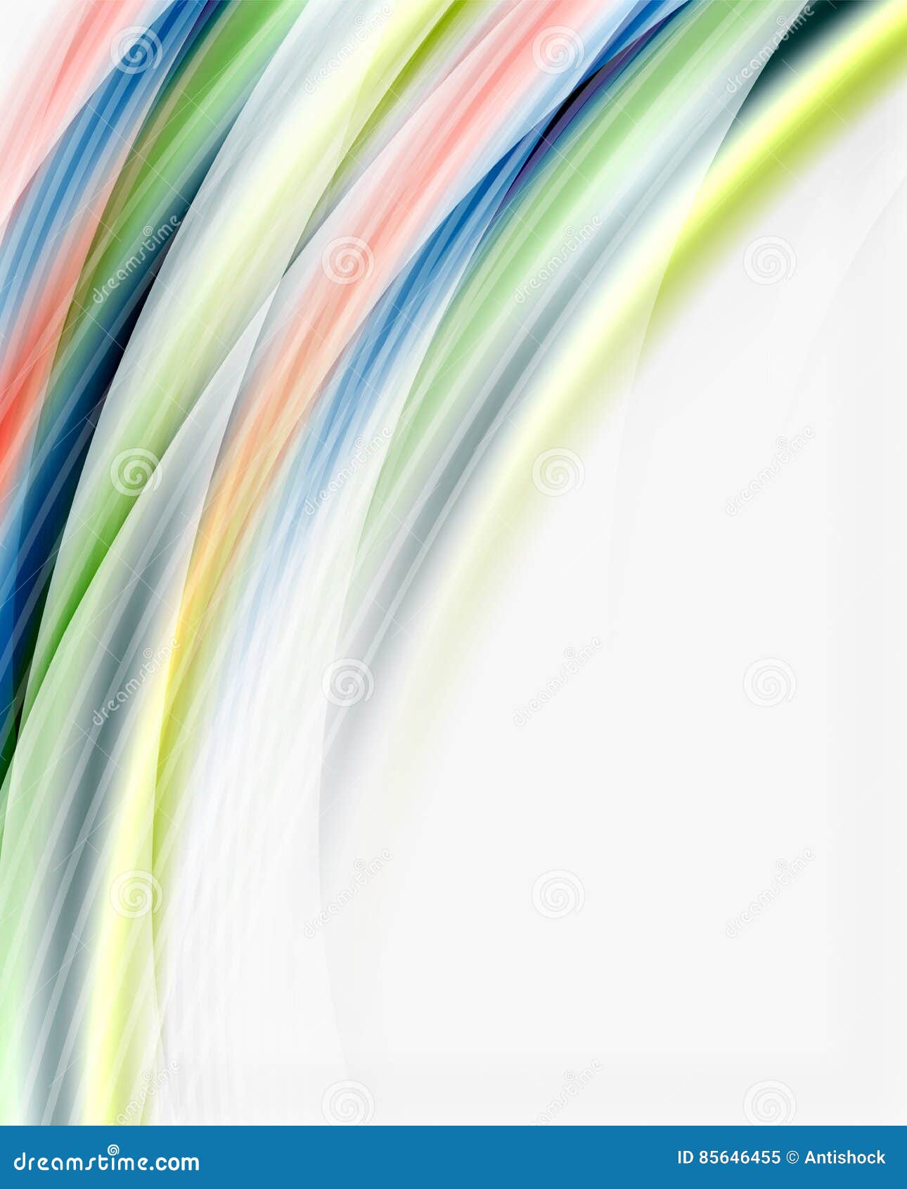 Translucent Wave on White Background Stock Vector - Illustration of ...